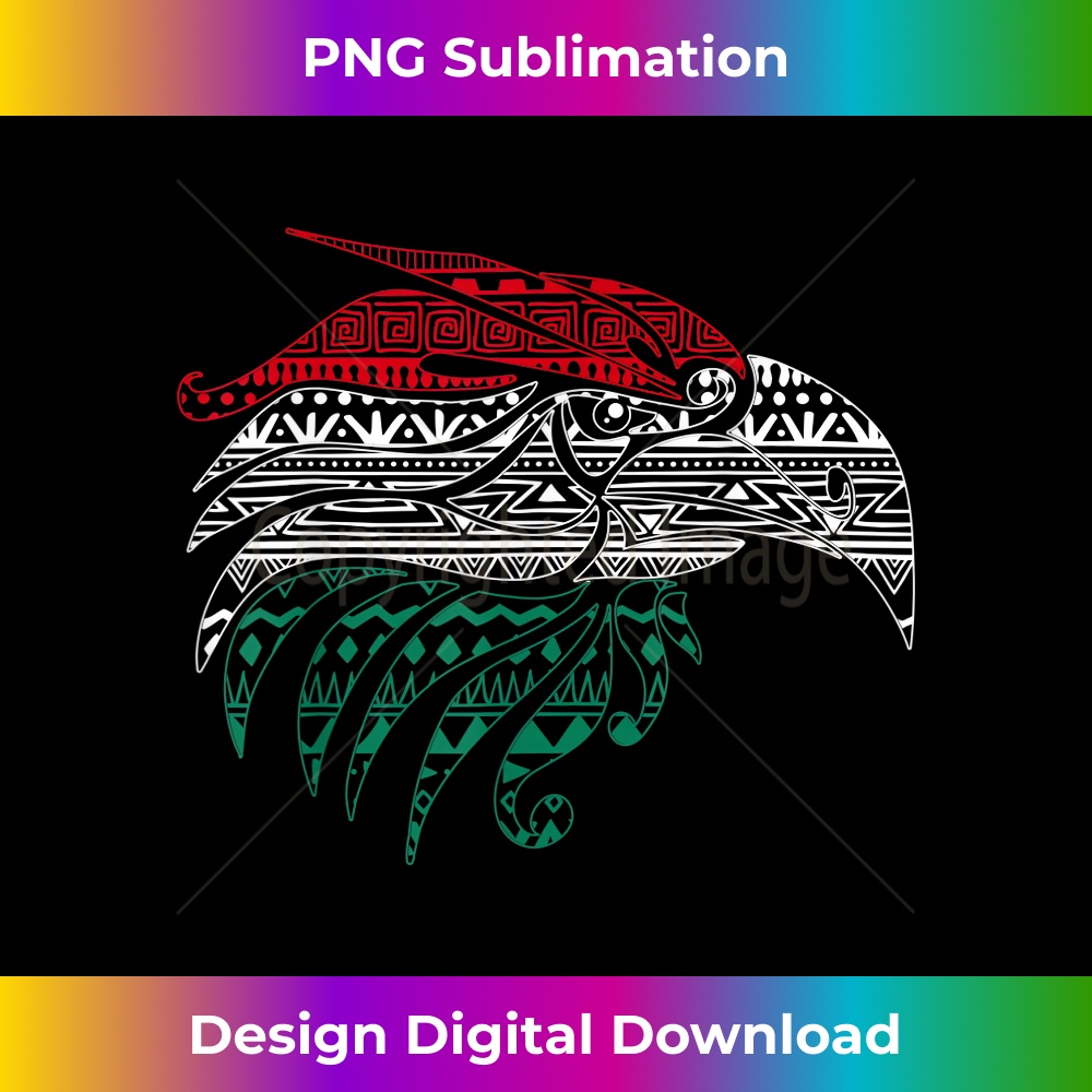 Mexico Flag - Mexican Eagle Aztec Style - Hecho En Mexico | Inspire Uplift