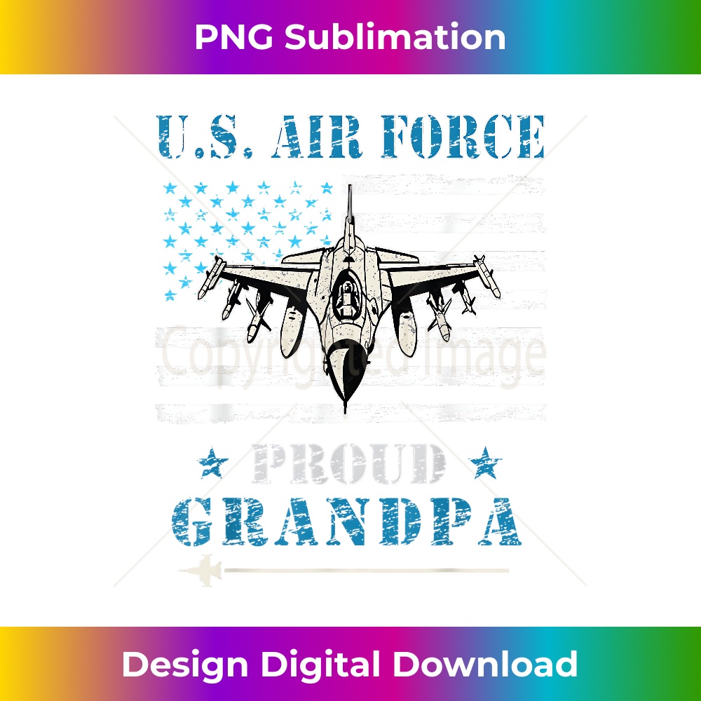 Mens Proud Grandpa US Air Force USAF Jet Pilot USA Flag Vint | Inspire ...