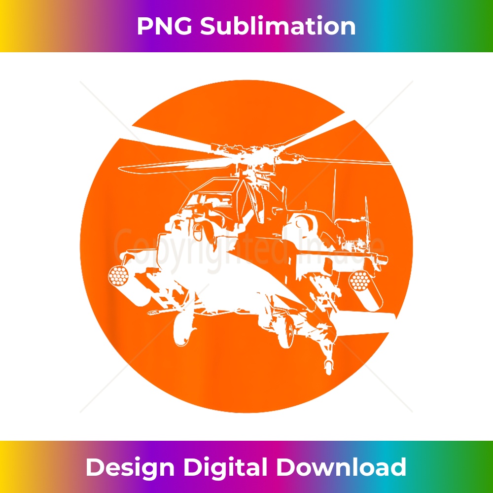 Military Apache Helicopter - Vintage Sublimation PNG Downloa | Inspire ...