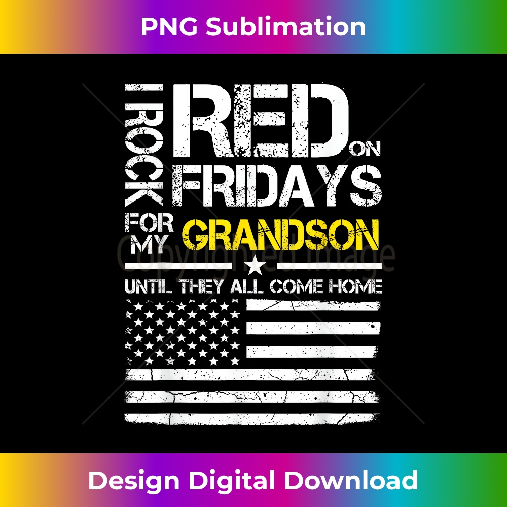 Red Friday Grandpa Grandma Shirt Wear Red For My Grandson - | Inspire ...
