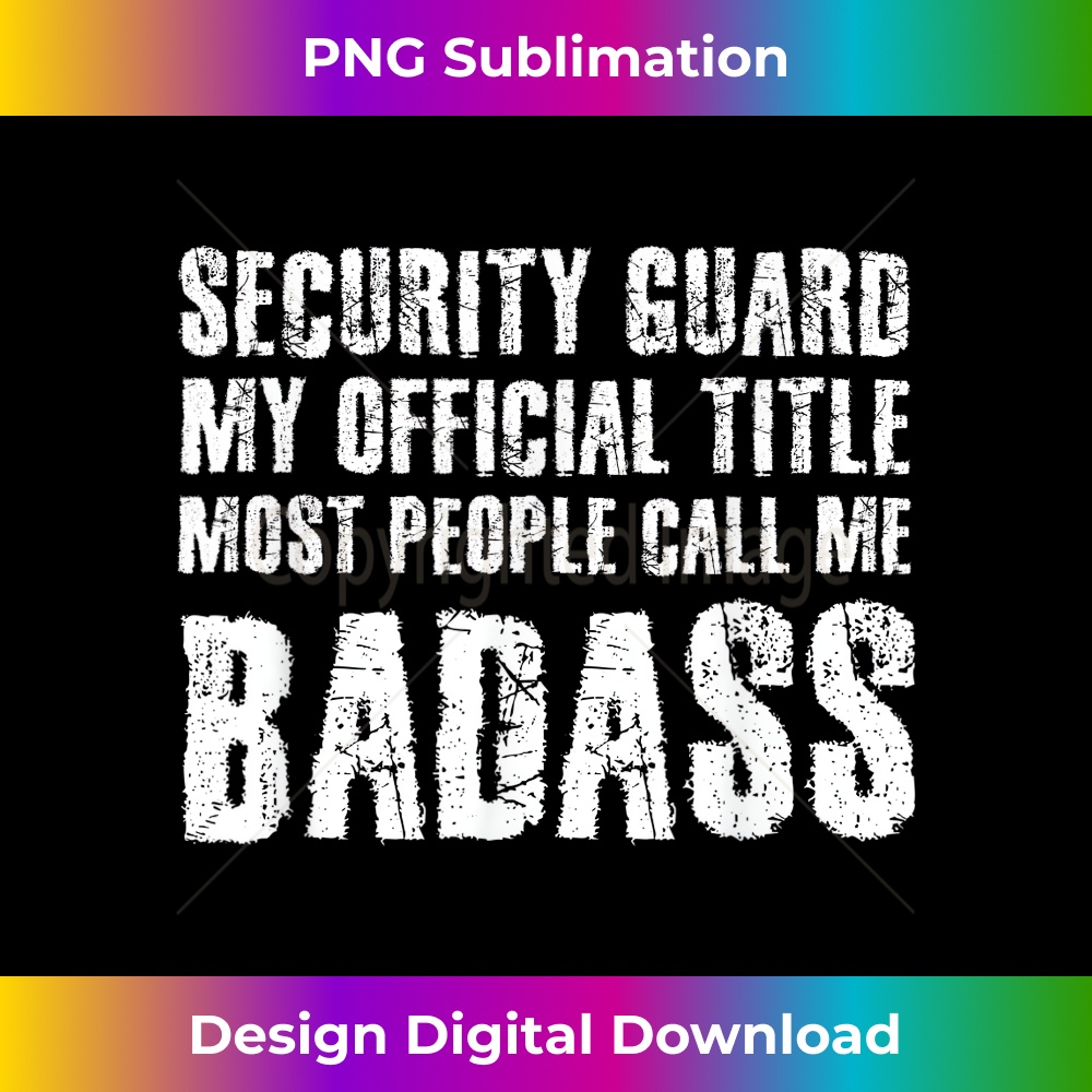 SECURITY GUARD BADASS Shirt Gift Idea Patch Badge Hat - Inst | Inspire ...