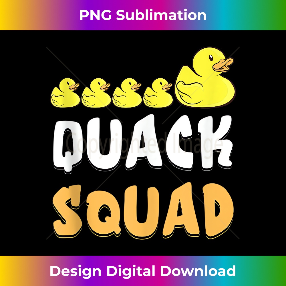 Quack Squad Rubber Duck Family Rubber Duckling Cute Duckie T | Inspire Uplift
