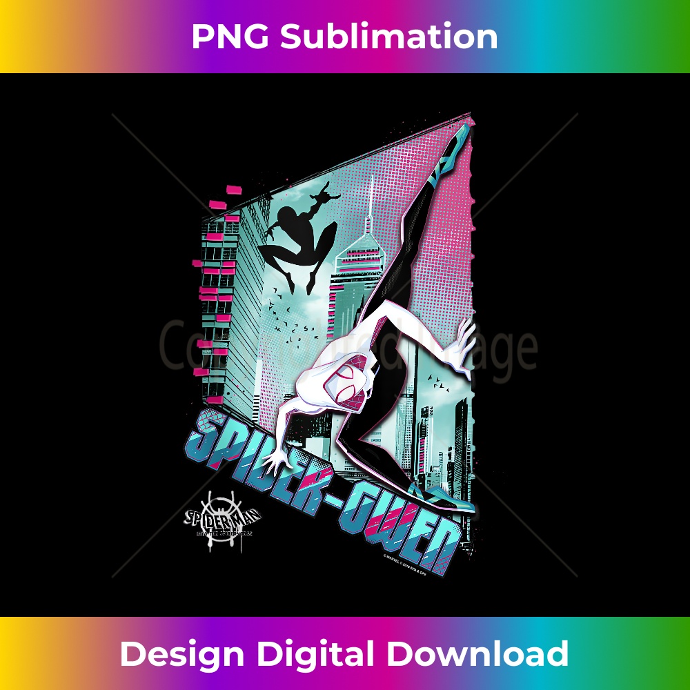 Marvel Spider-Man Spiderverse Spider-Gwen City Pose Tank Top | Inspire ...