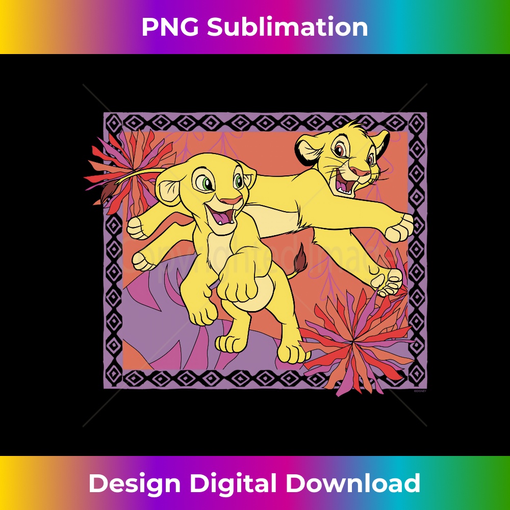 Disney The Lion King 30th Anniversary Simba & Nala Cubs Long | Inspire ...