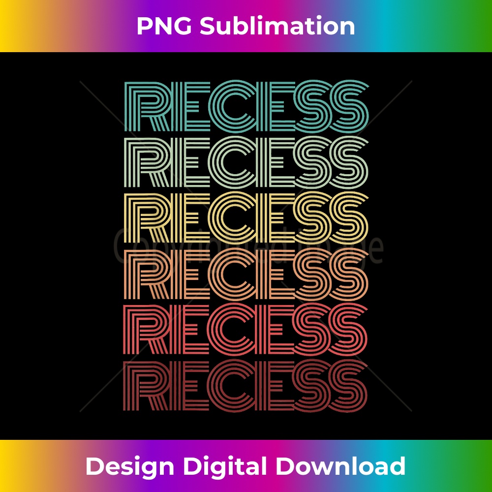 Retro I'M JUST HERE For RECESS Humor Groovy Party 80s Gag - | Inspire ...