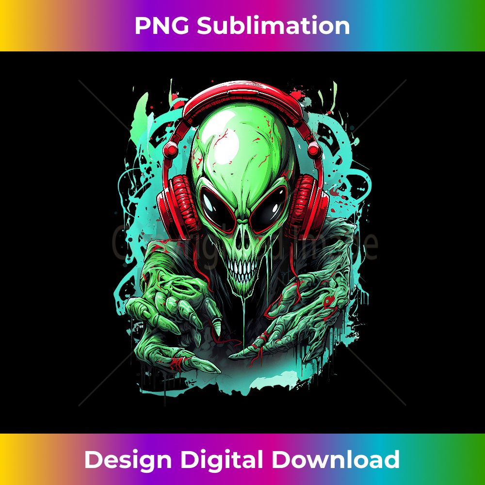Alien Video Gamer Paint Splash - PNG Transparent Sublimation - Inspire ...