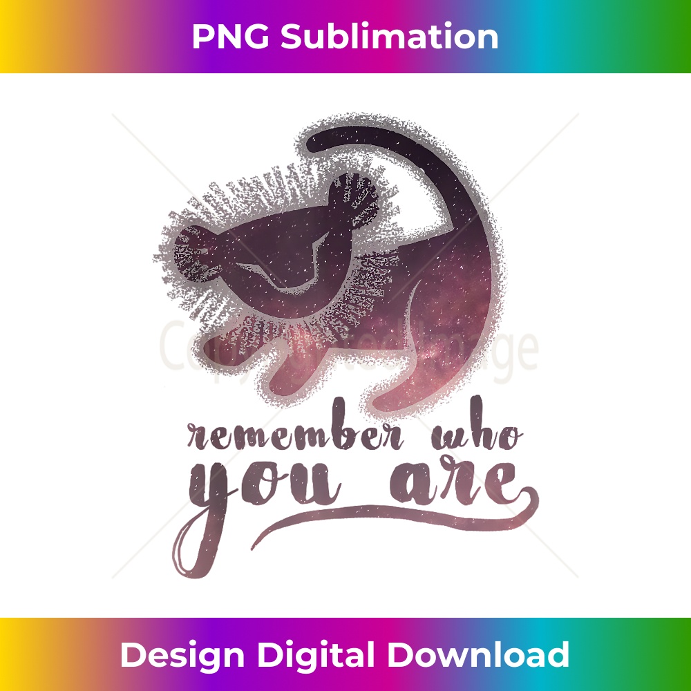 Disney The Lion King Remember Who You Are Simba Painting Tan | Inspire ...