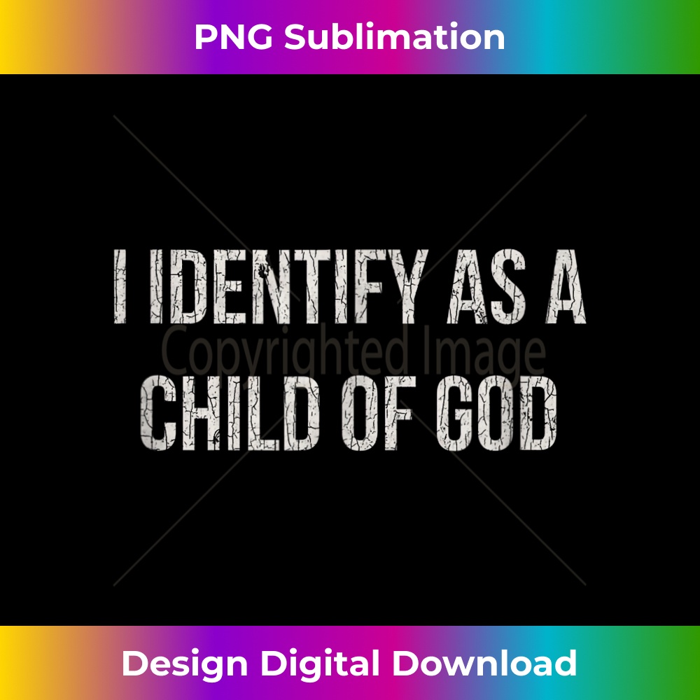 Vintage I Identify As A Child Of God Overcomer Christian 1 - | Inspire ...
