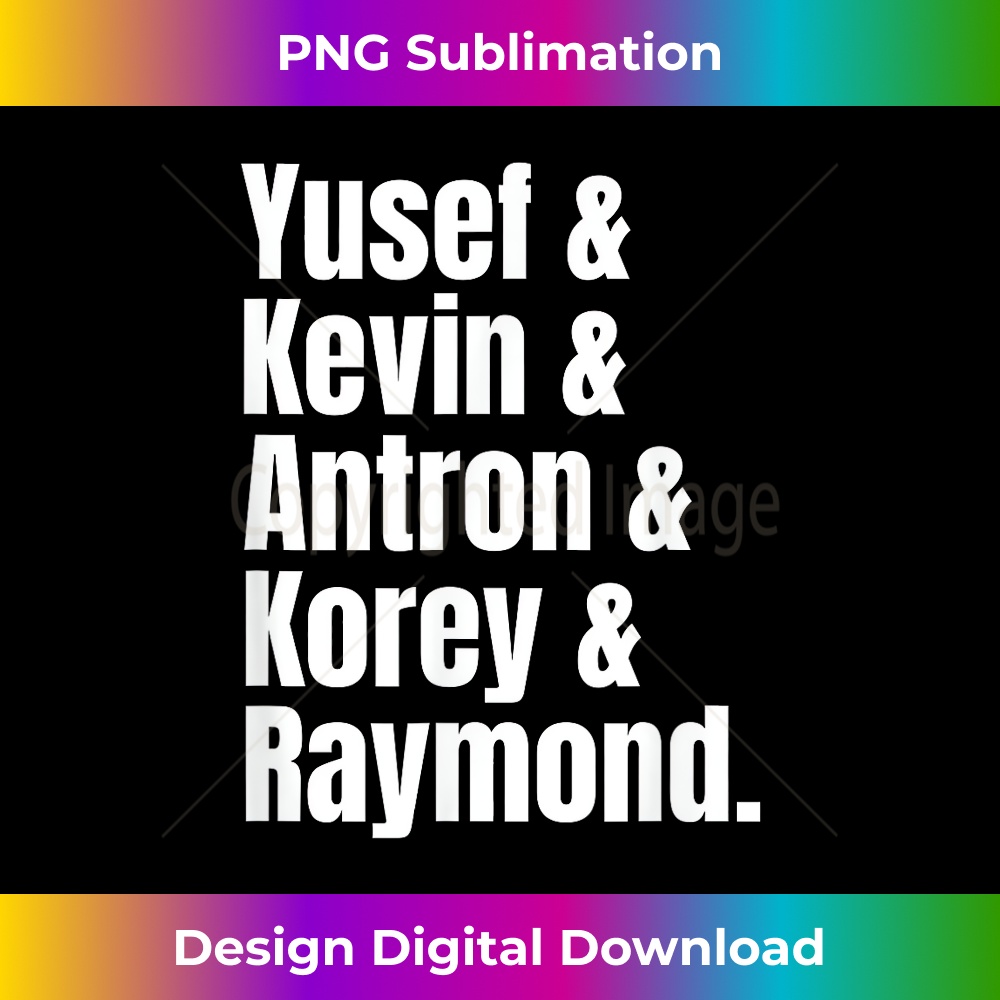 Yusef Kevin Antron central park five t 1 - Stylish Sublimati | Inspire Uplift