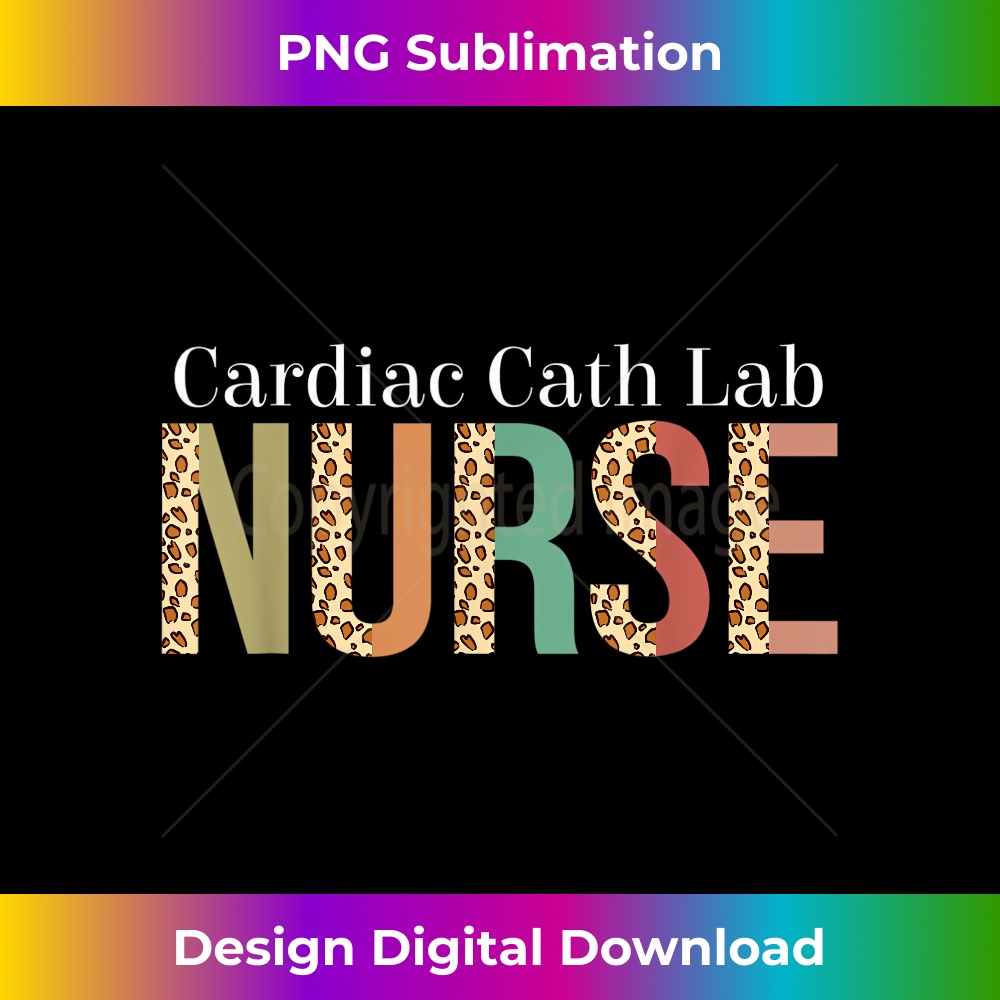 Leopard Cardiac Cath Lab Nurse Print For Nursing Student - P | Inspire ...