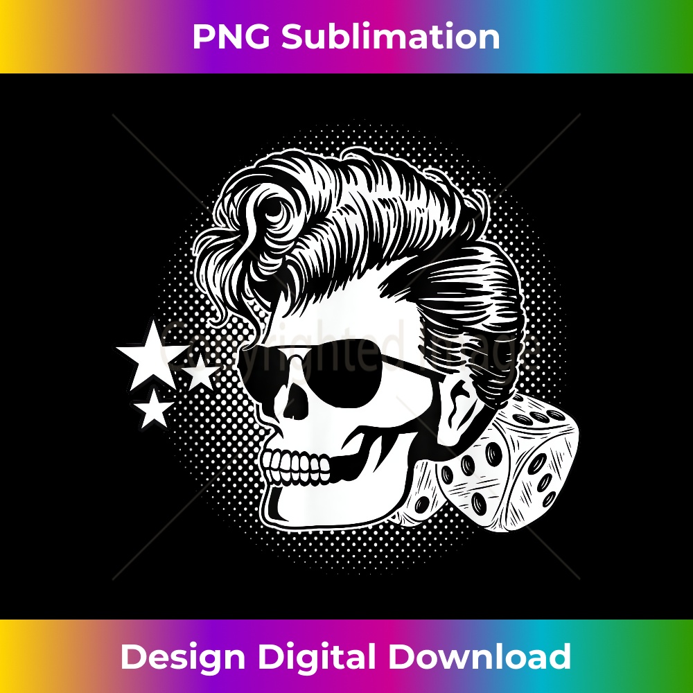 Rockabilly Skull Clothing 50s Greaser Bikers Vintage Rocker | Inspire ...