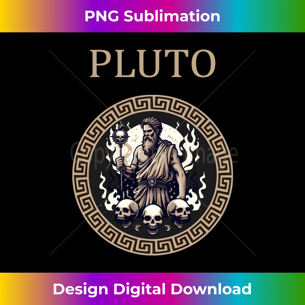 Roman God Pluto God of the Underworld Long Sleeve 2 - Instan | Inspire Uplift