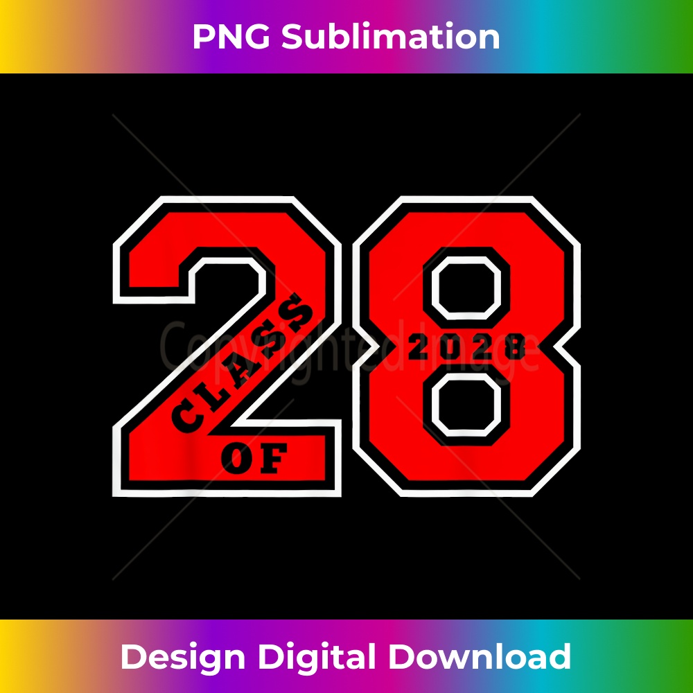 CLASS OF 2028 - RED LETTERMAN STYLE CLASS OF 28 SWAG GIFT | Inspire Uplift