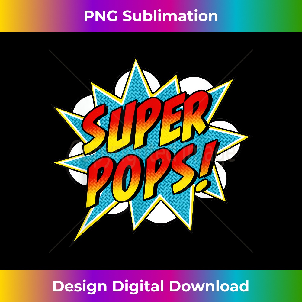 Mens Super Pops Comic Book Superhero Father's Day 1 - High-R | Inspire ...