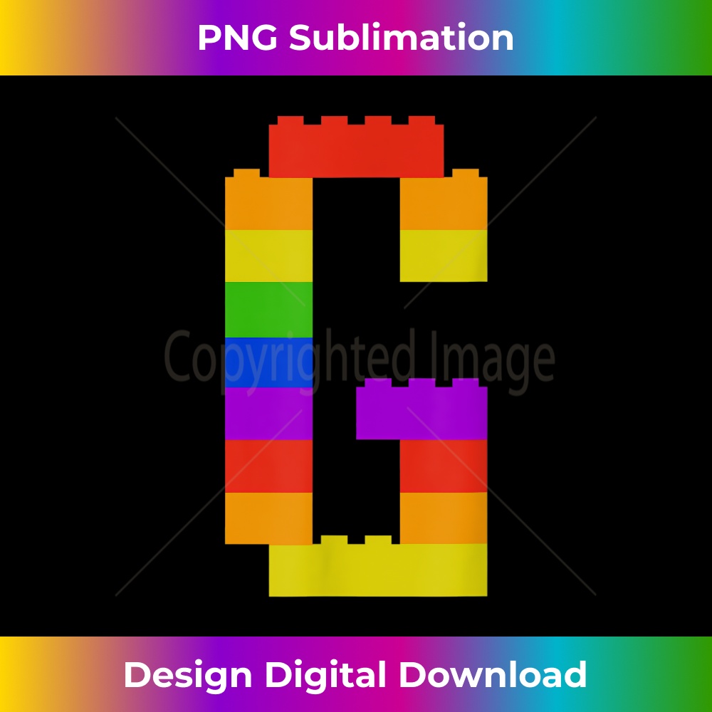 Bricks Theme Letter G Monogram Name Initial Preschool Blocks | Inspire ...