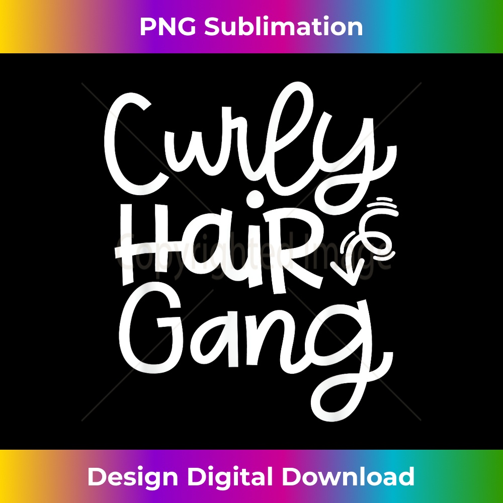 Curly Hair Gang Wild Curls Cute Natural Curly Hair Funny - I | Inspire ...