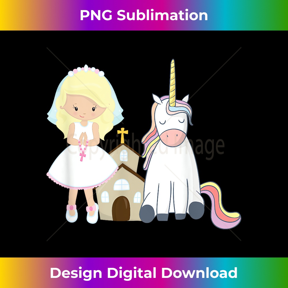 First Communion Girls Unicorn Idea - Professional Sublimatio - Inspire ...