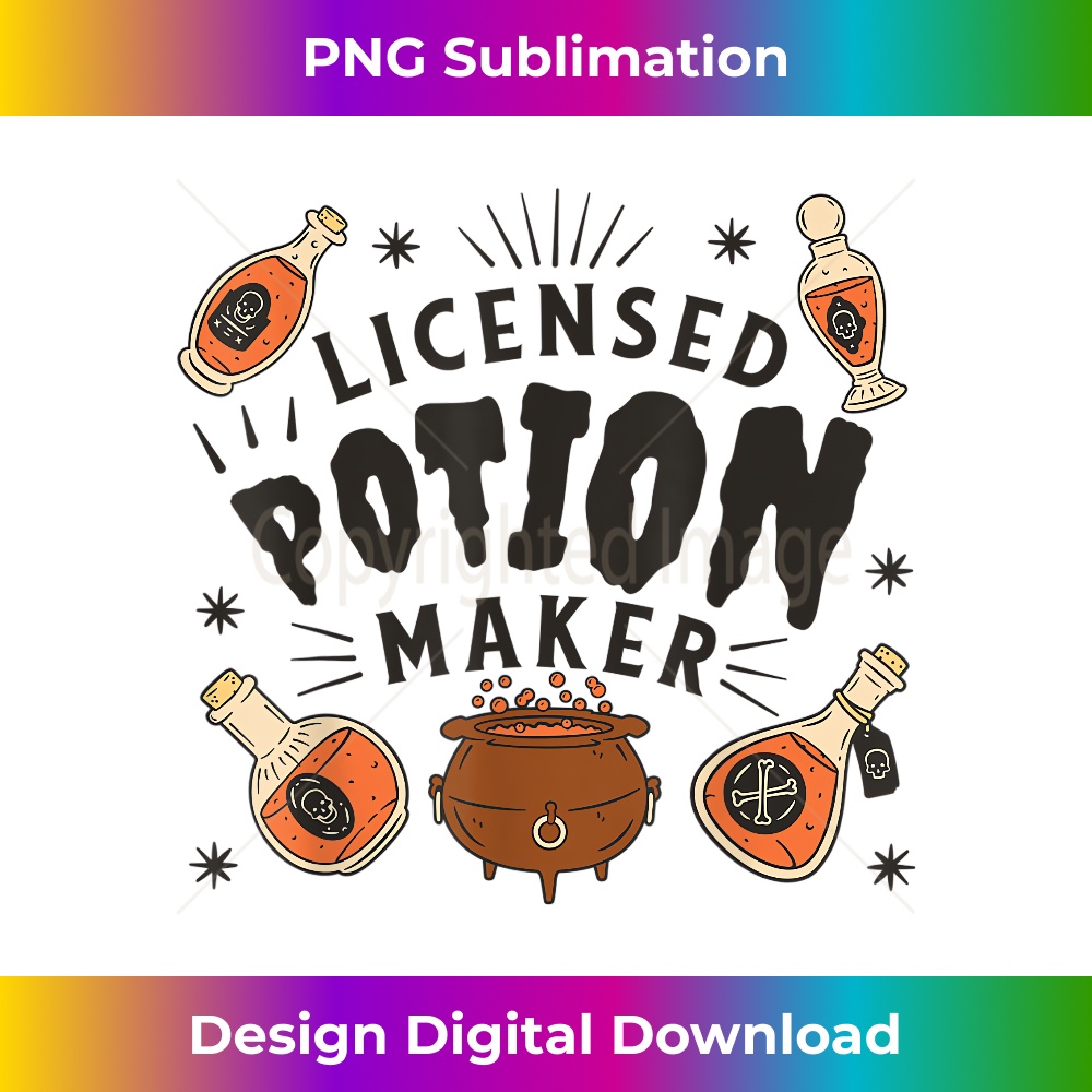 Licensed Potion Maker Witch Potions Funny Halloween Costume | Inspire ...