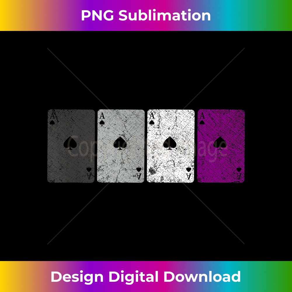 Asexuality Pride Funny Playing Cards Ace Flag LGBTQ Asexual | Inspire ...