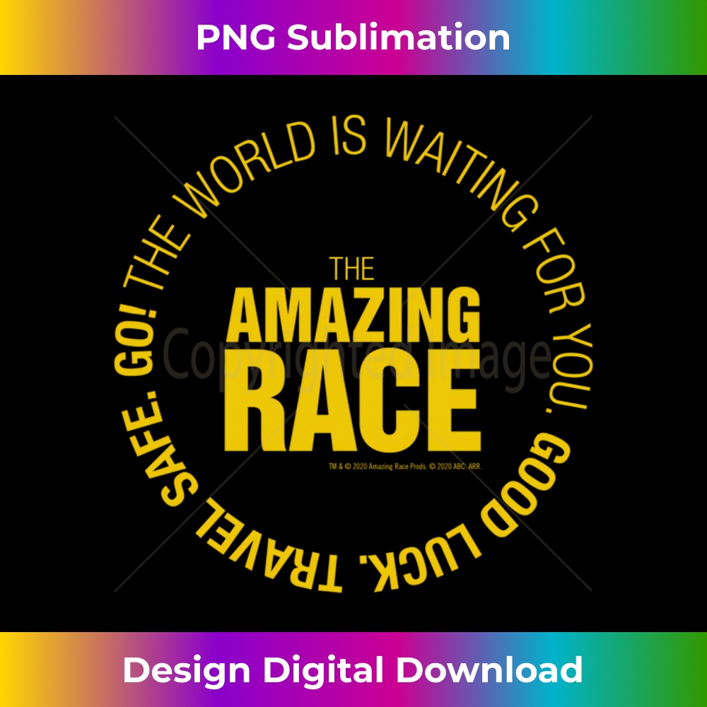 The Amazing Race Yellow Starting Badge 1 - Premium PNG Subli | Inspire ...