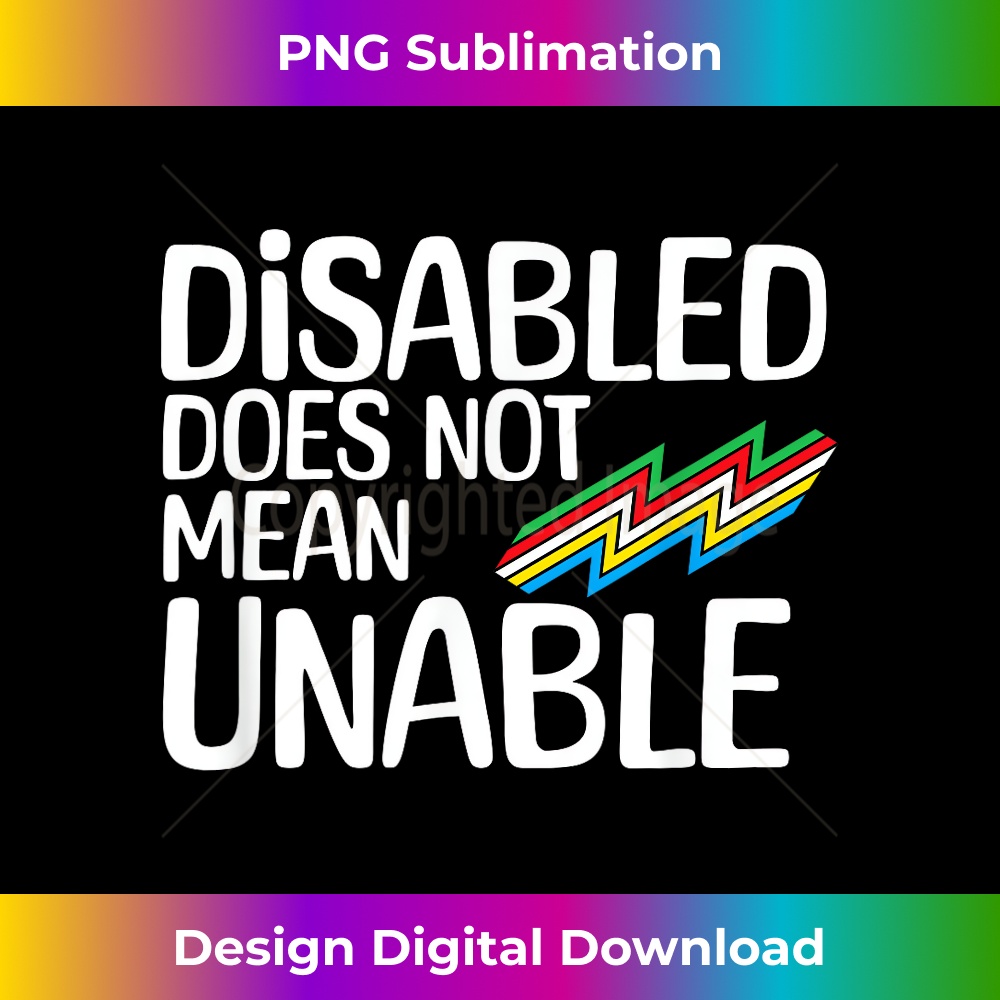 Disability Does Not Equal Unable Disability Pride Month - Ex | Inspire ...