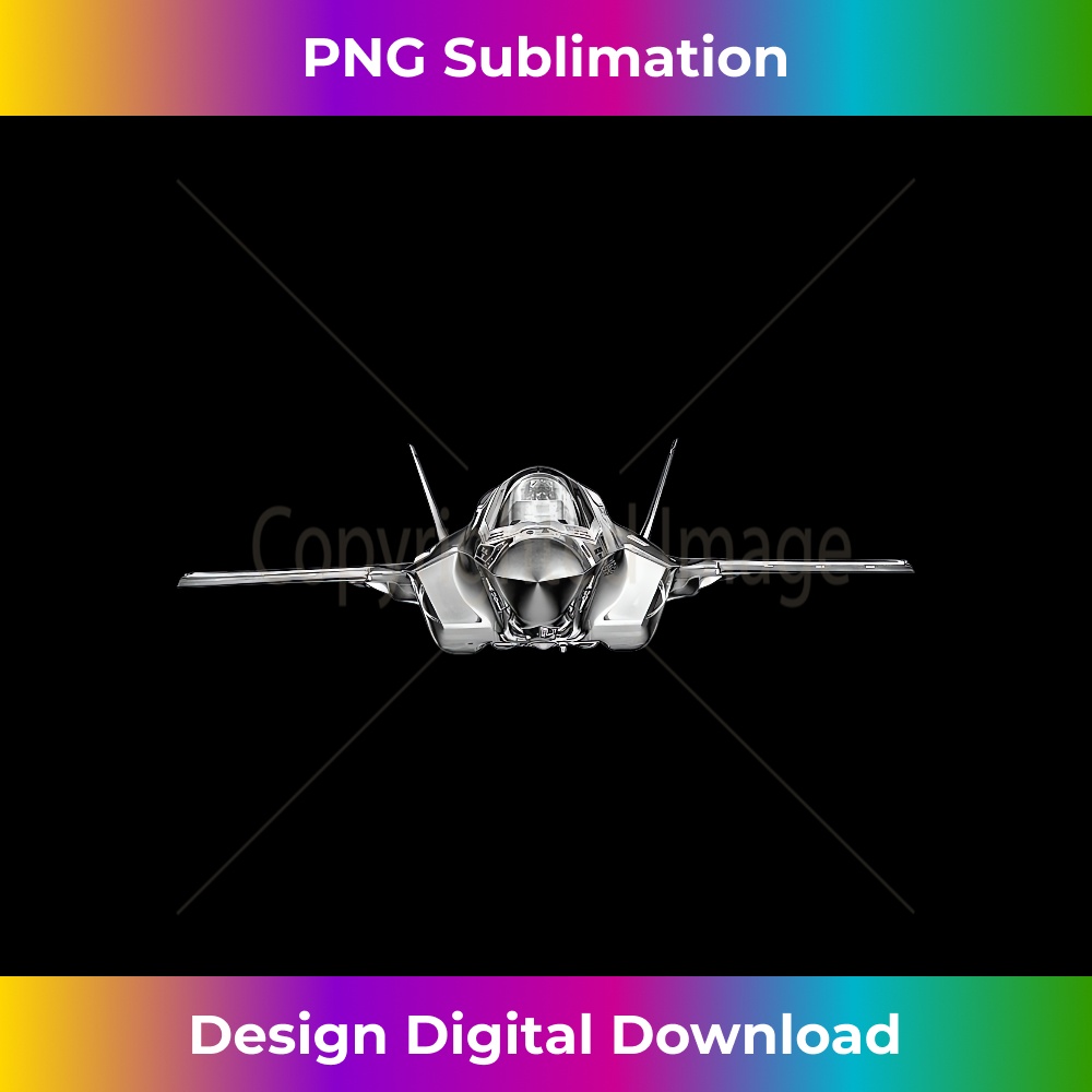 Chrome F-35 Lightning II Fighter - Instant Sublimation Digit | Inspire ...