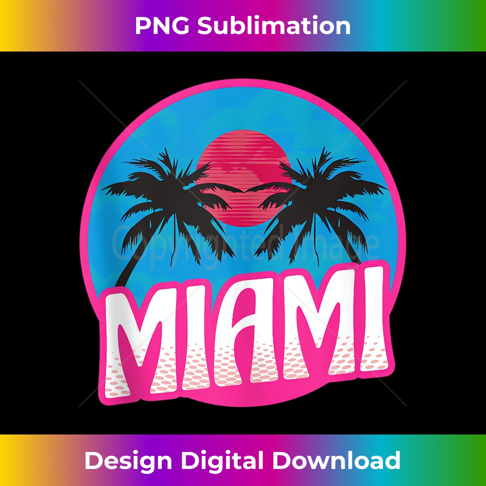 Miami Vaporwave 80s 90s Style - Palm Trees Vintage - Retro 1 | Inspire ...
