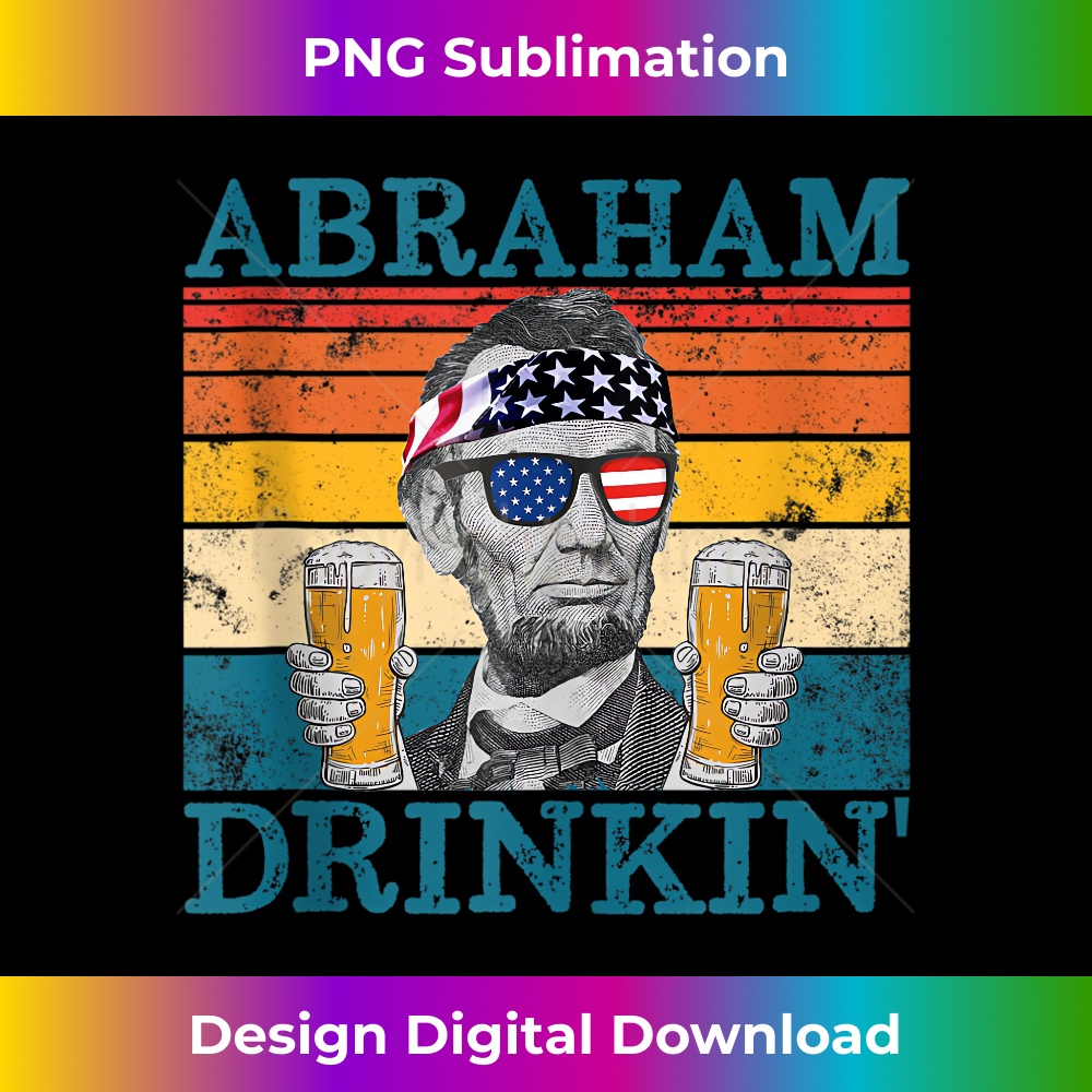 Abraham Drinkin' Retro Drinking President Abraham Lincoln - | Inspire ...