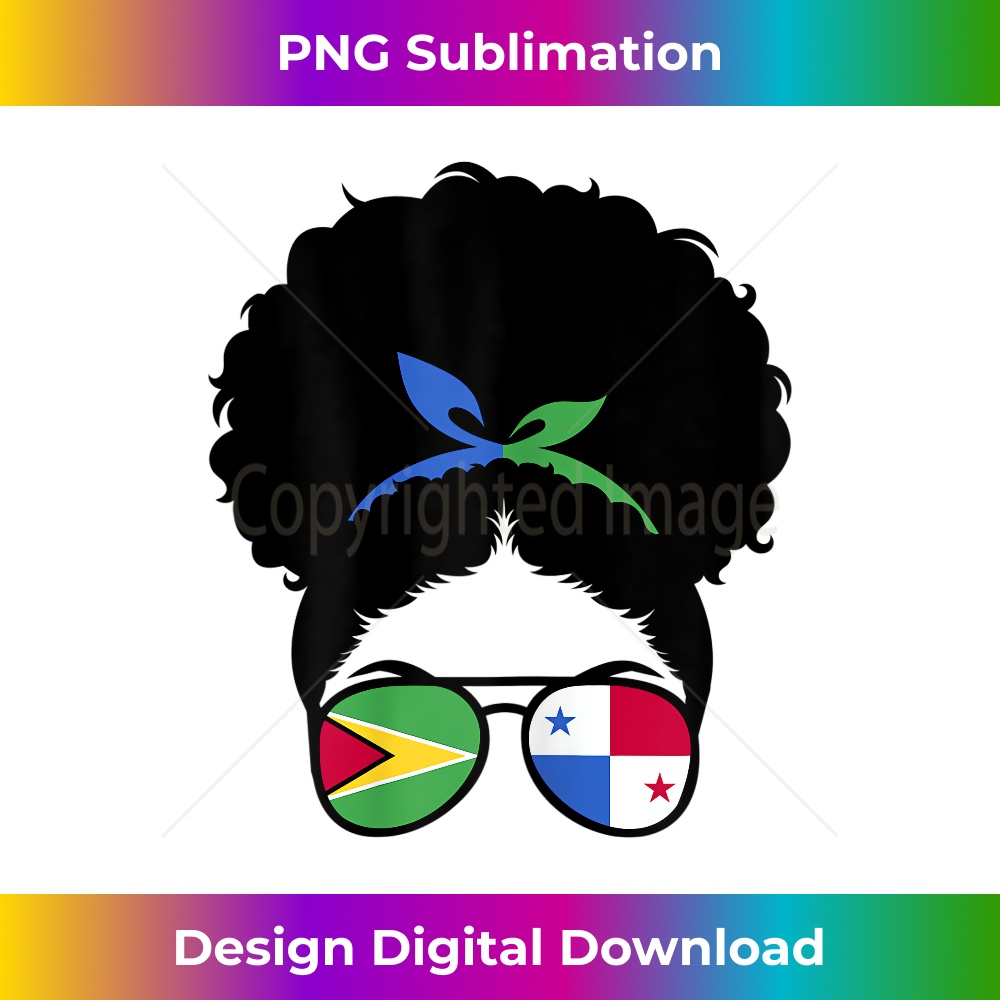 Half Guyanese half Panamanian Afro Bun Guyana Panama Mix - A | Inspire ...