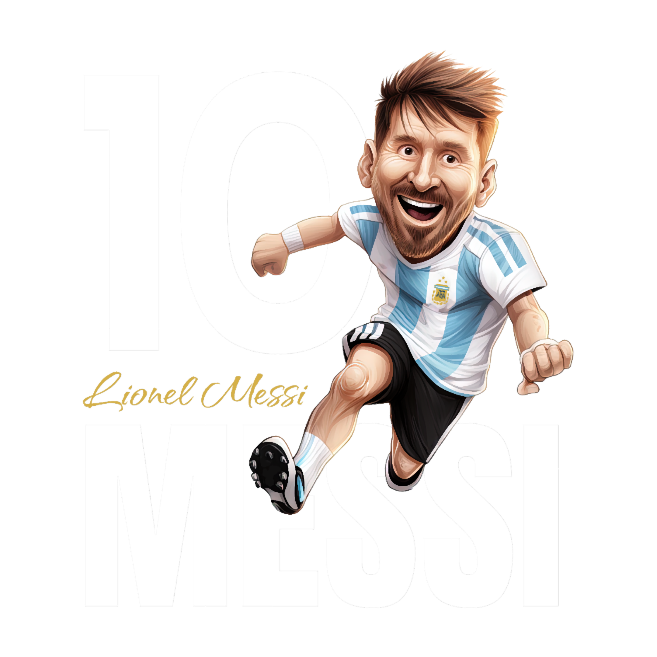 Lionel Messi caricature | Inspire Uplift