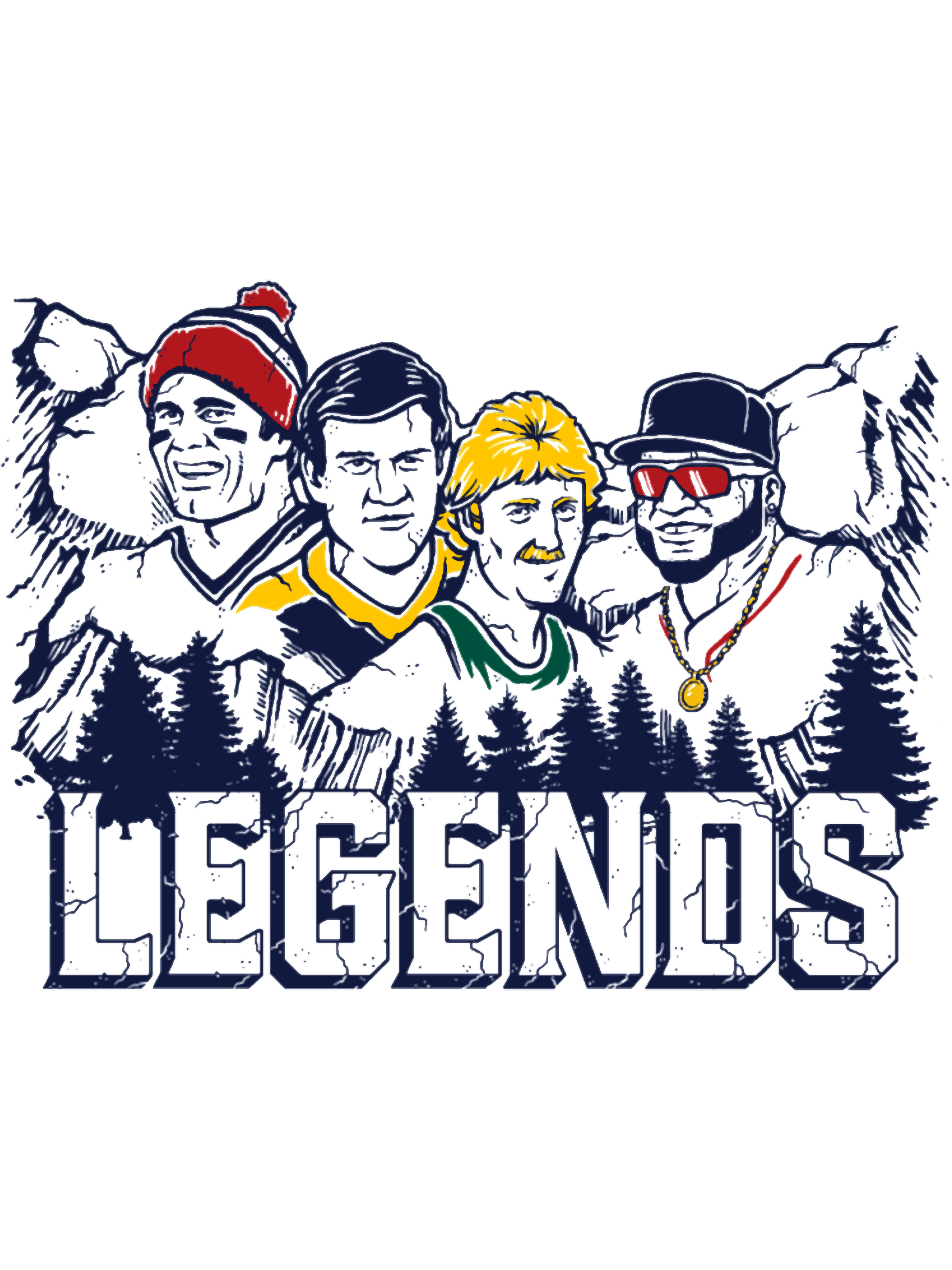 New England Legends Mount Rushmore | Inspire Uplift