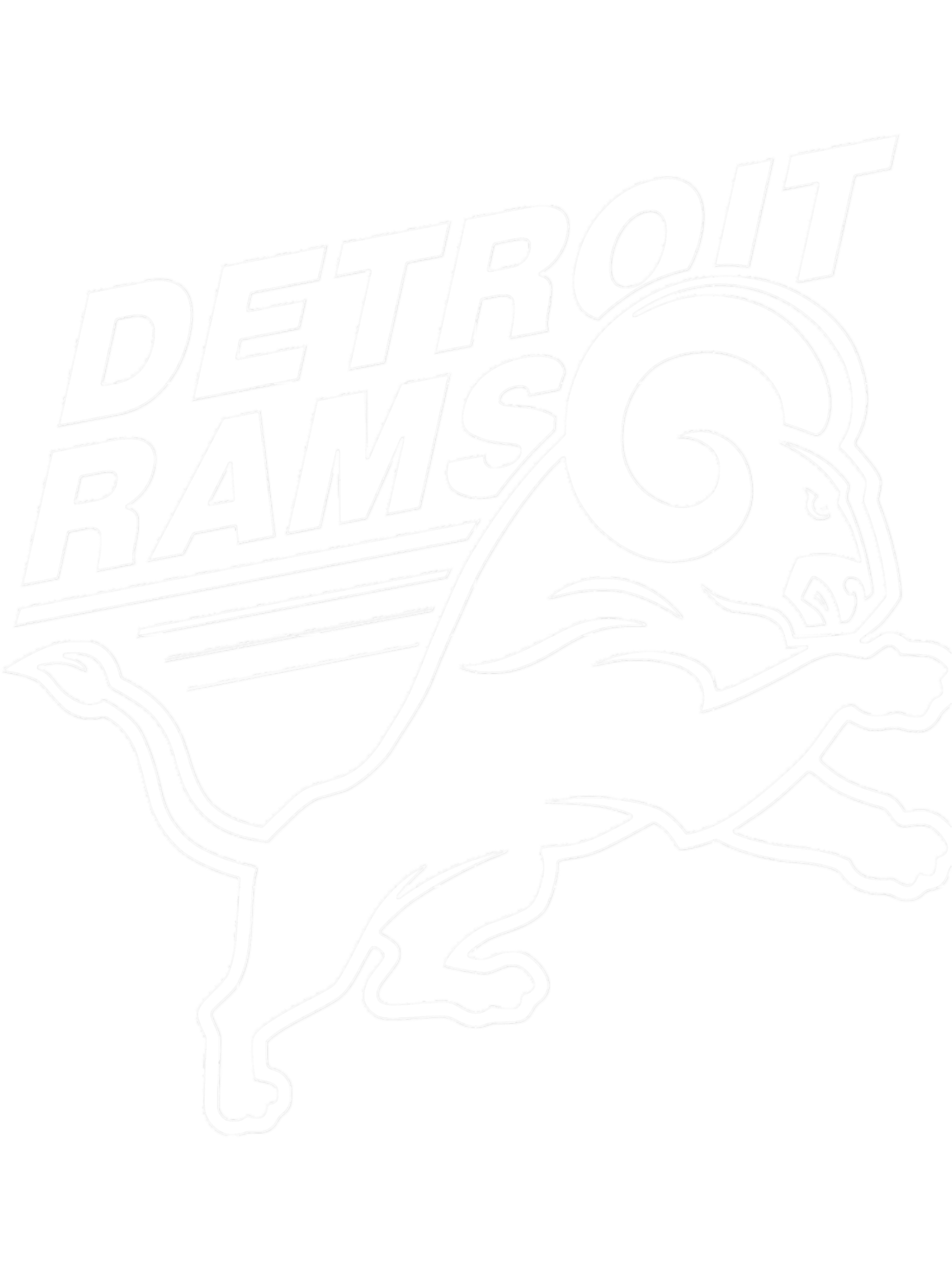 Detroit Rams Logo | Inspire Uplift