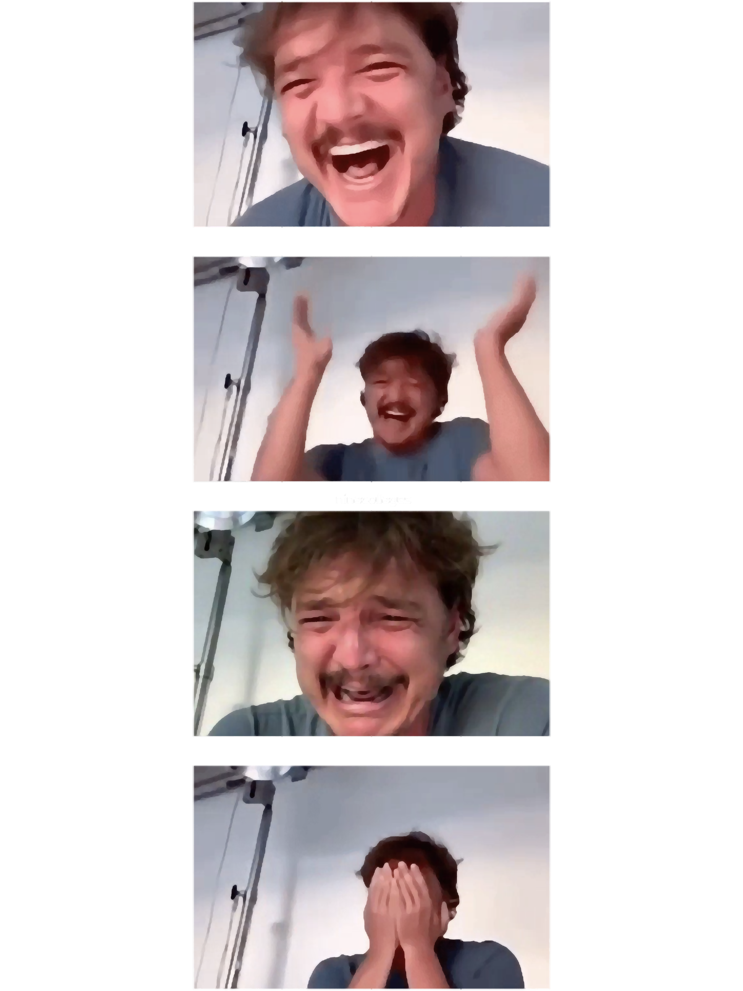 Pedro Pascal Laughing Crying Meme | Inspire Uplift