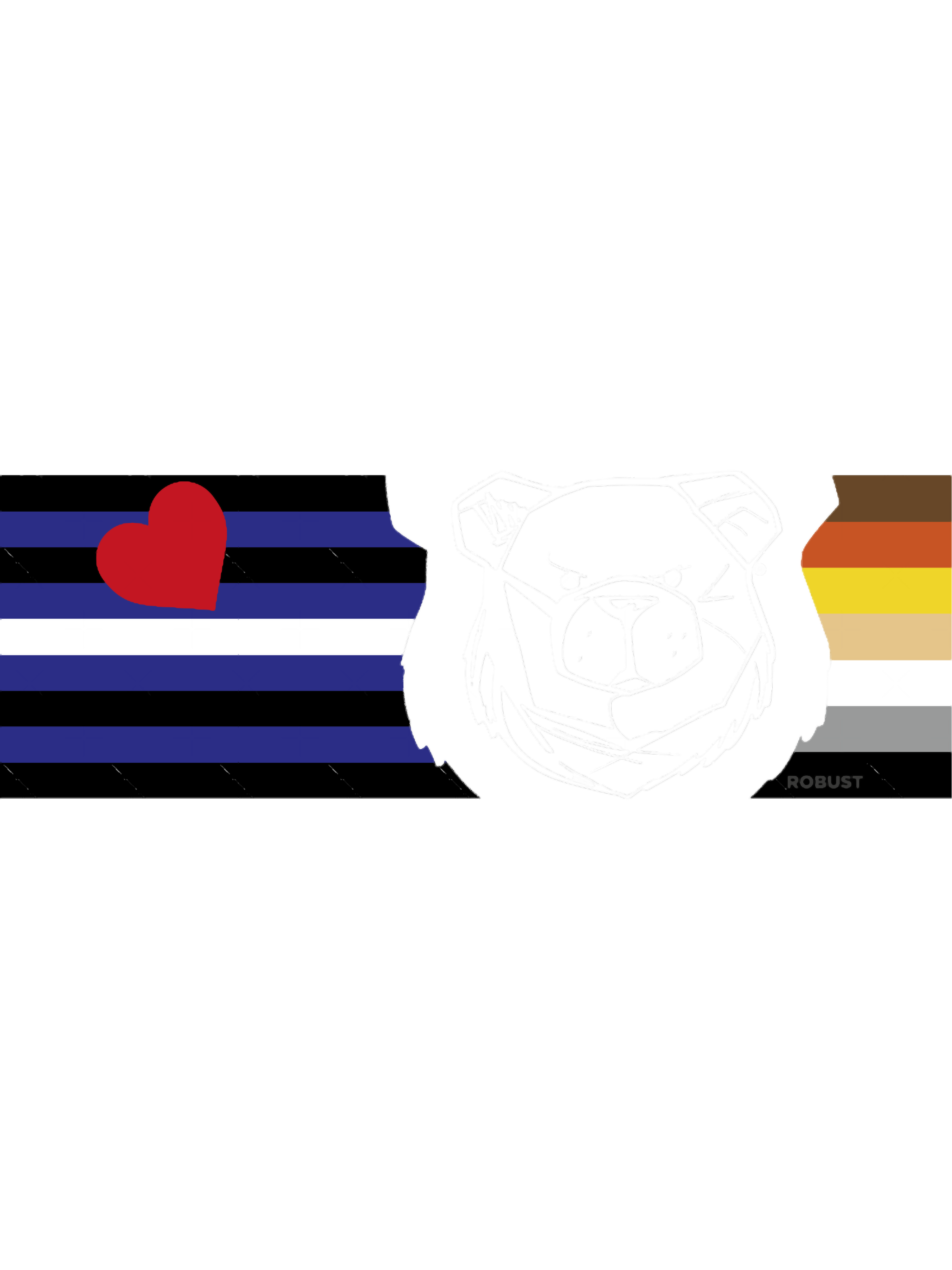 ROBUST BEAR BANDS WHITE LEATHER | Inspire Uplift