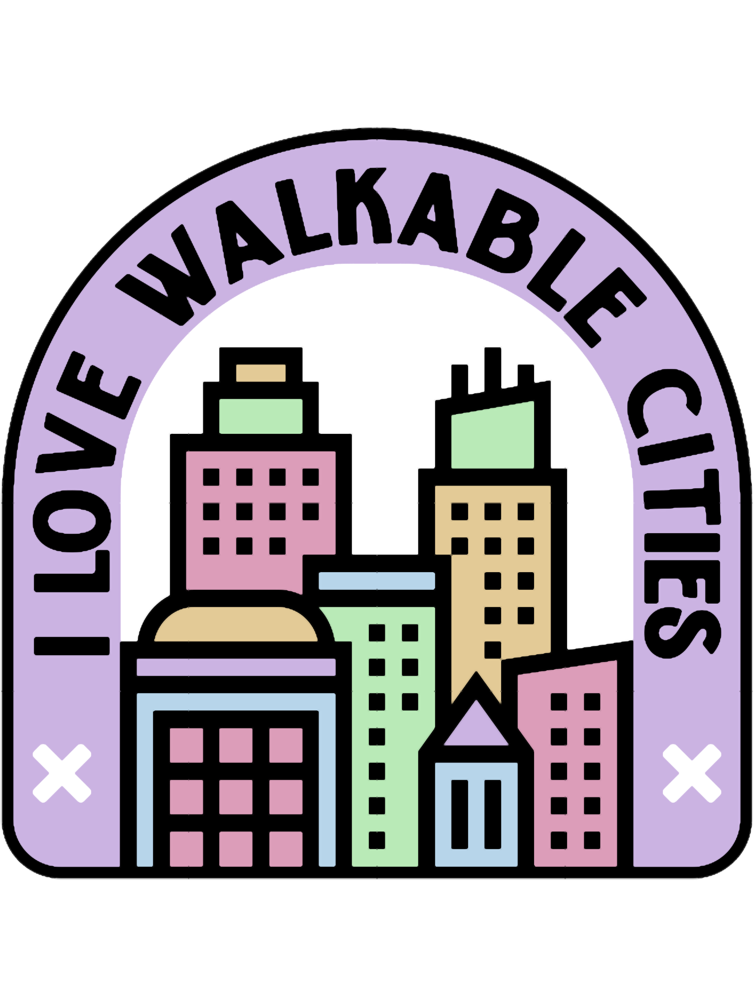 I Love Walkable CitiesUrban Planning | Inspire Uplift