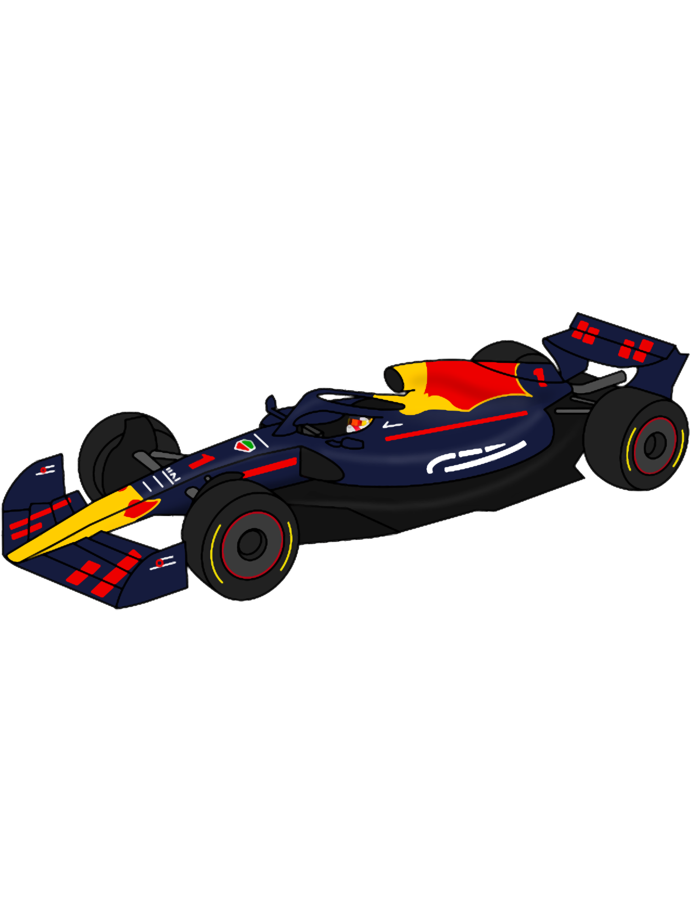Max Verstappen 1 RedBull Formula One Race Car | Inspire Uplift
