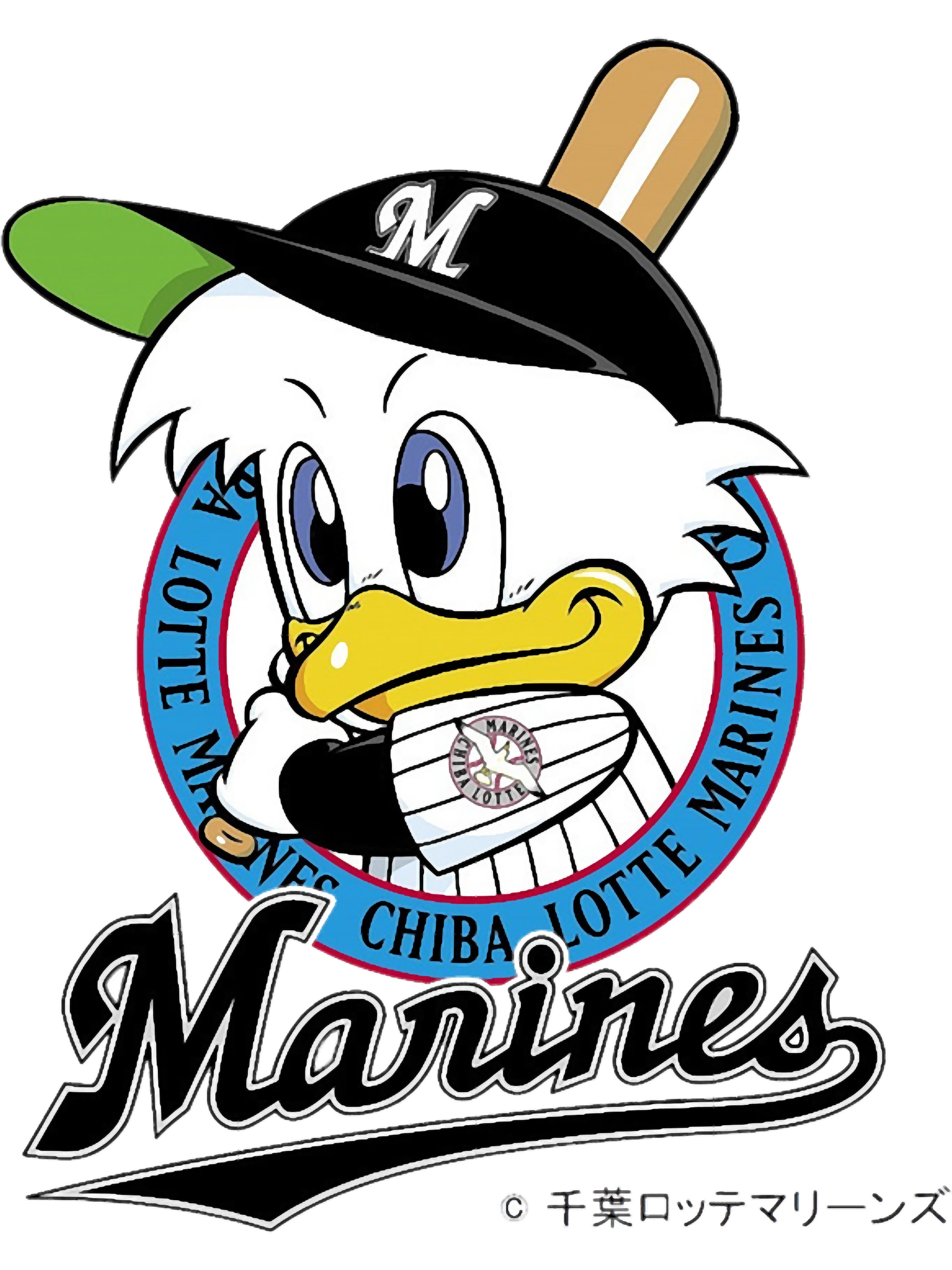 Lotte Marines Chiba Nippon Baseball NPB Logo Tohoku | Inspire Uplift