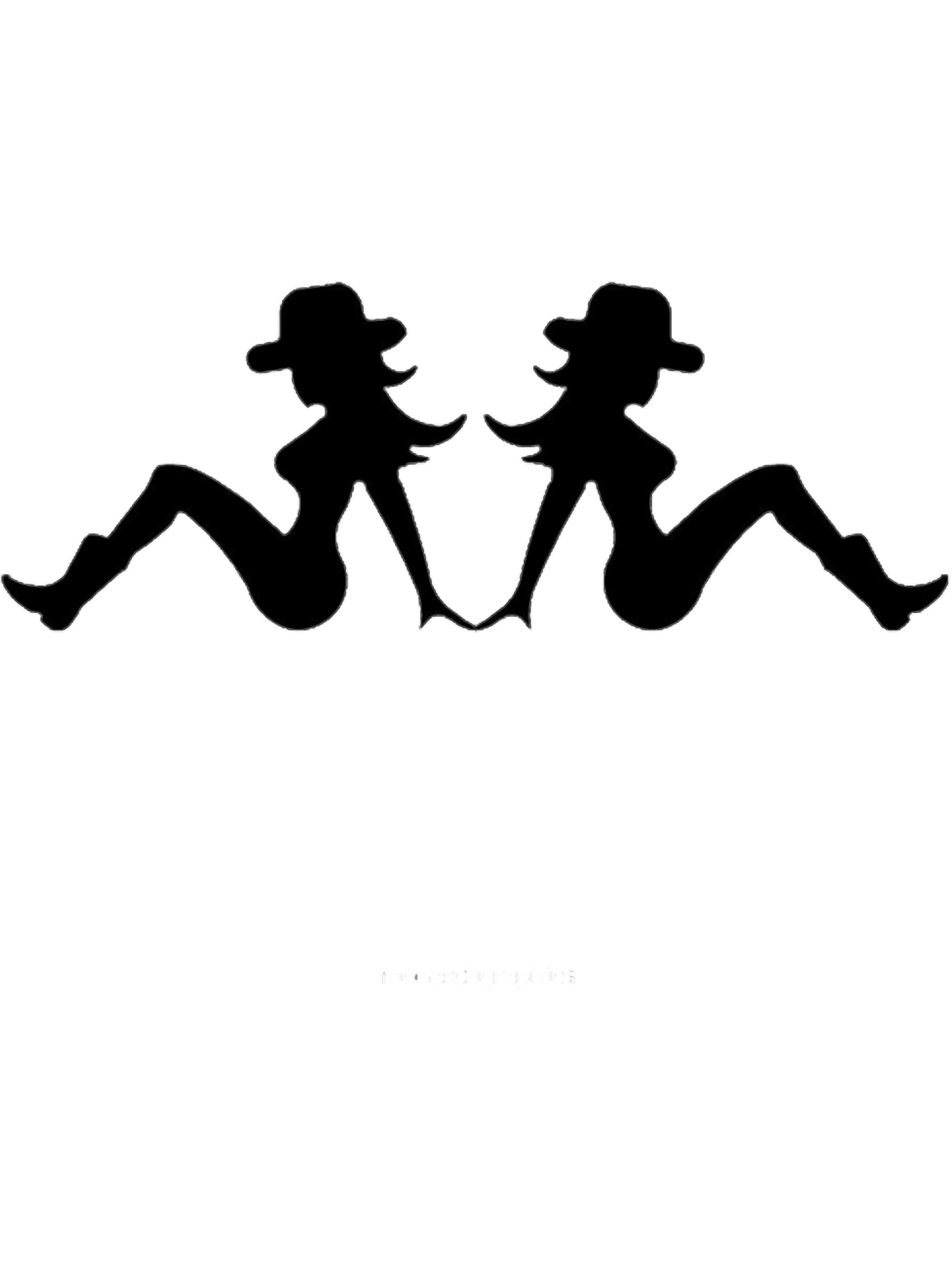 Cowgirl Mudflap Girls | Inspire Uplift
