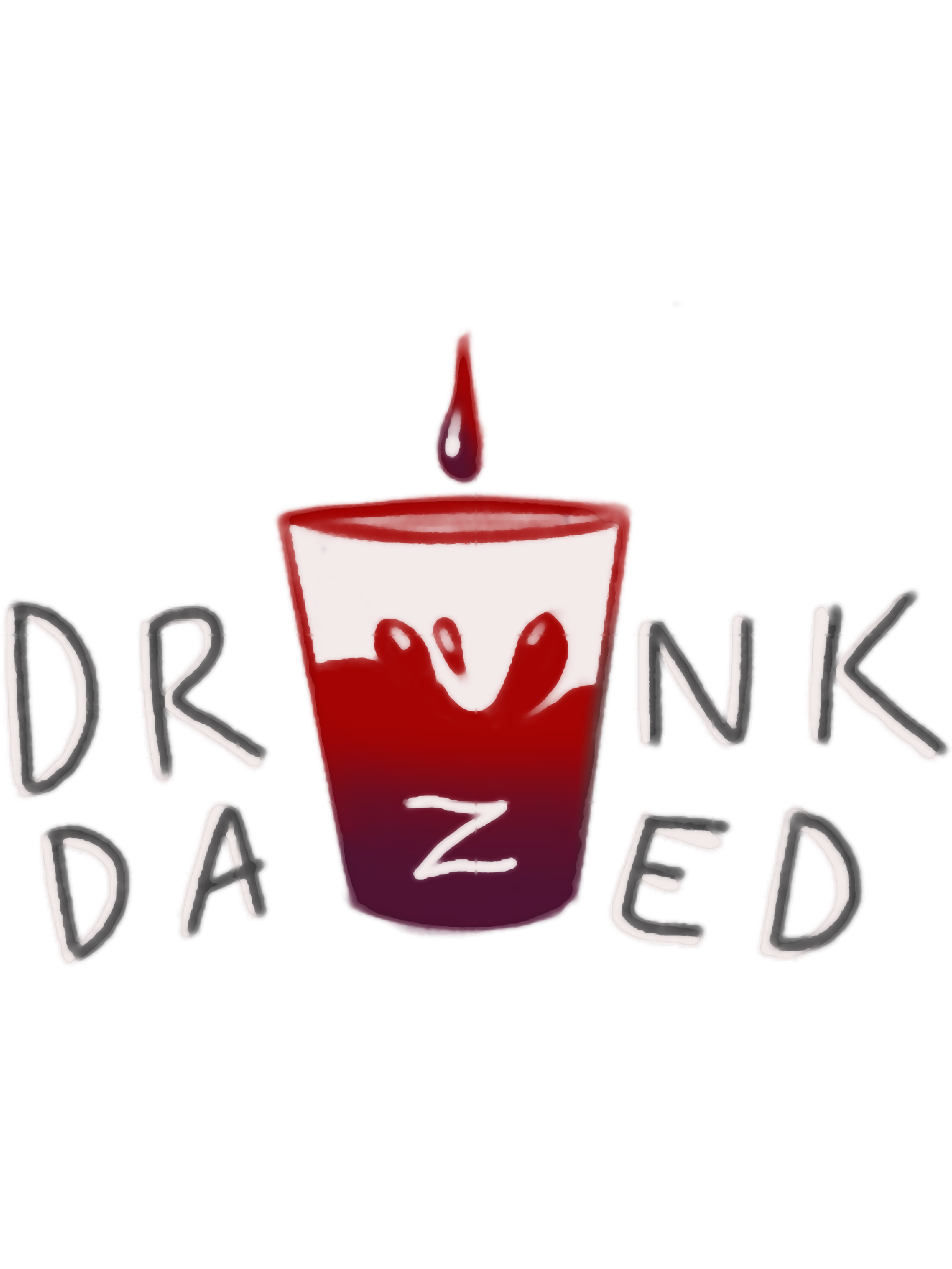Drunk Dazed Drop of Blood Logo | Inspire Uplift