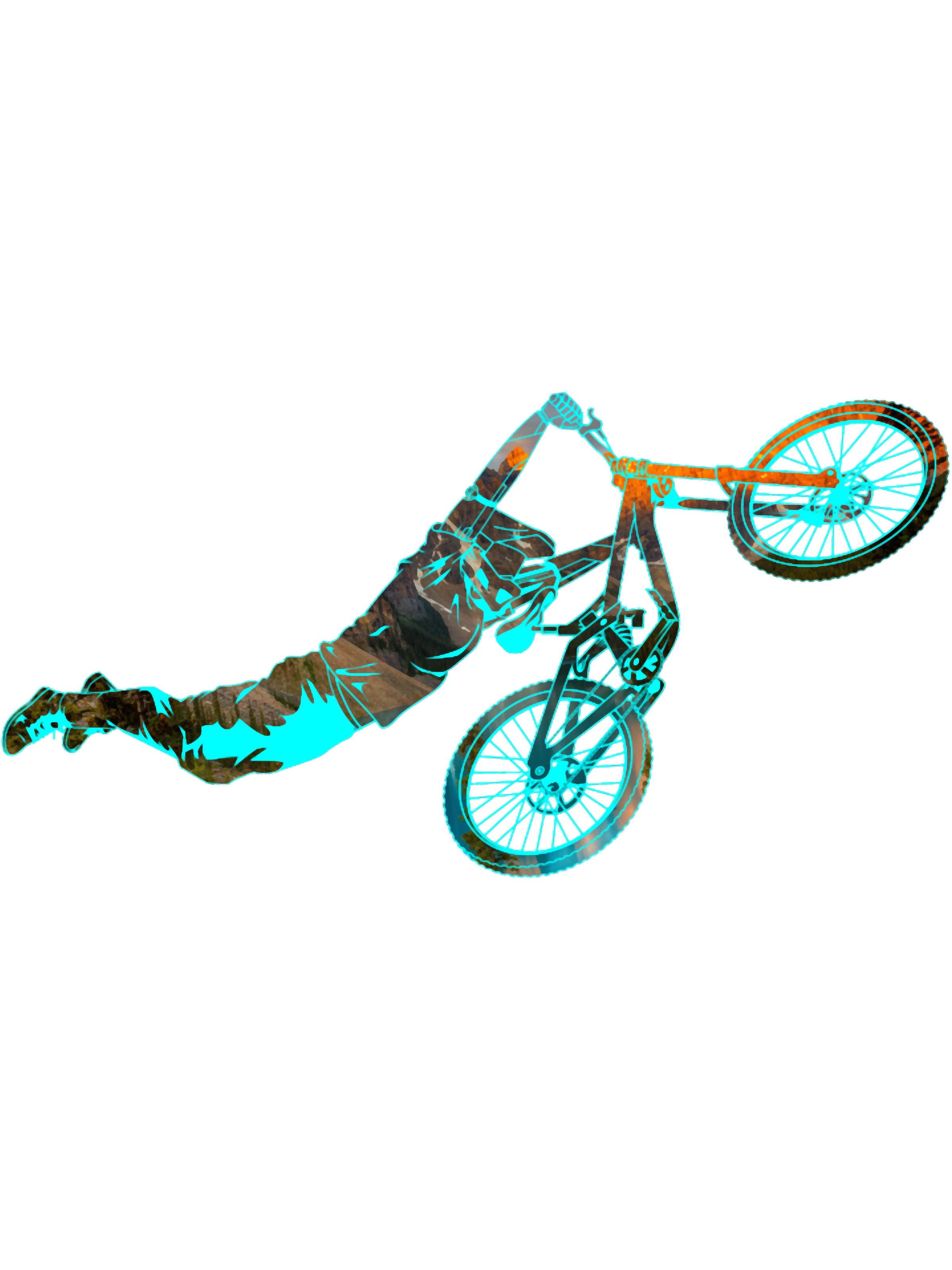 Flying Superman Bike Trick in Stone Mountain Lake | Inspire Uplift