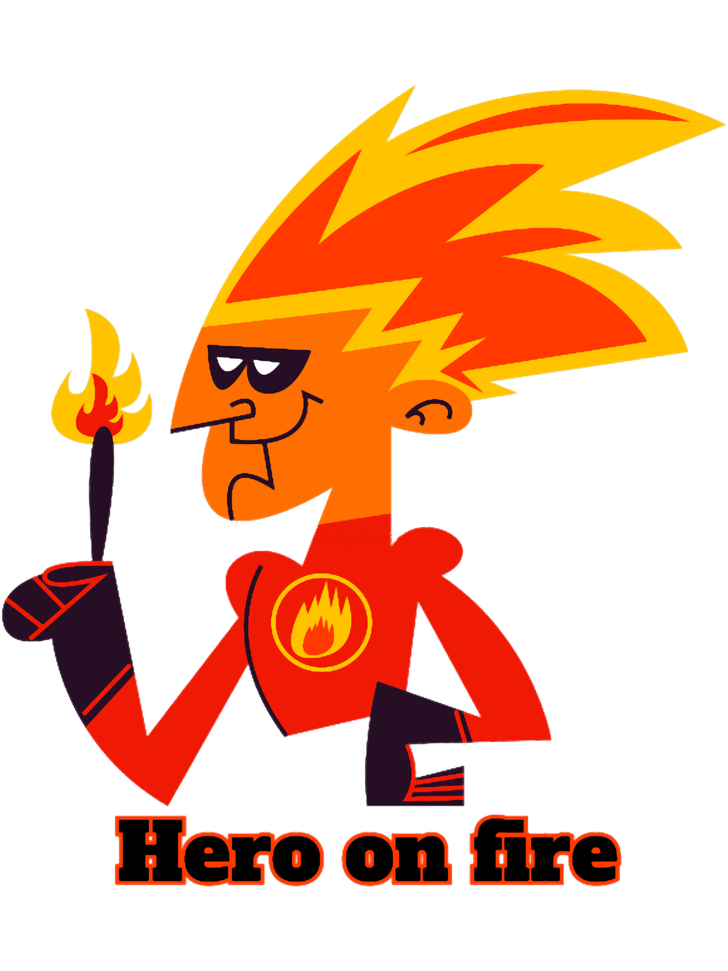 Hero on fire | Inspire Uplift