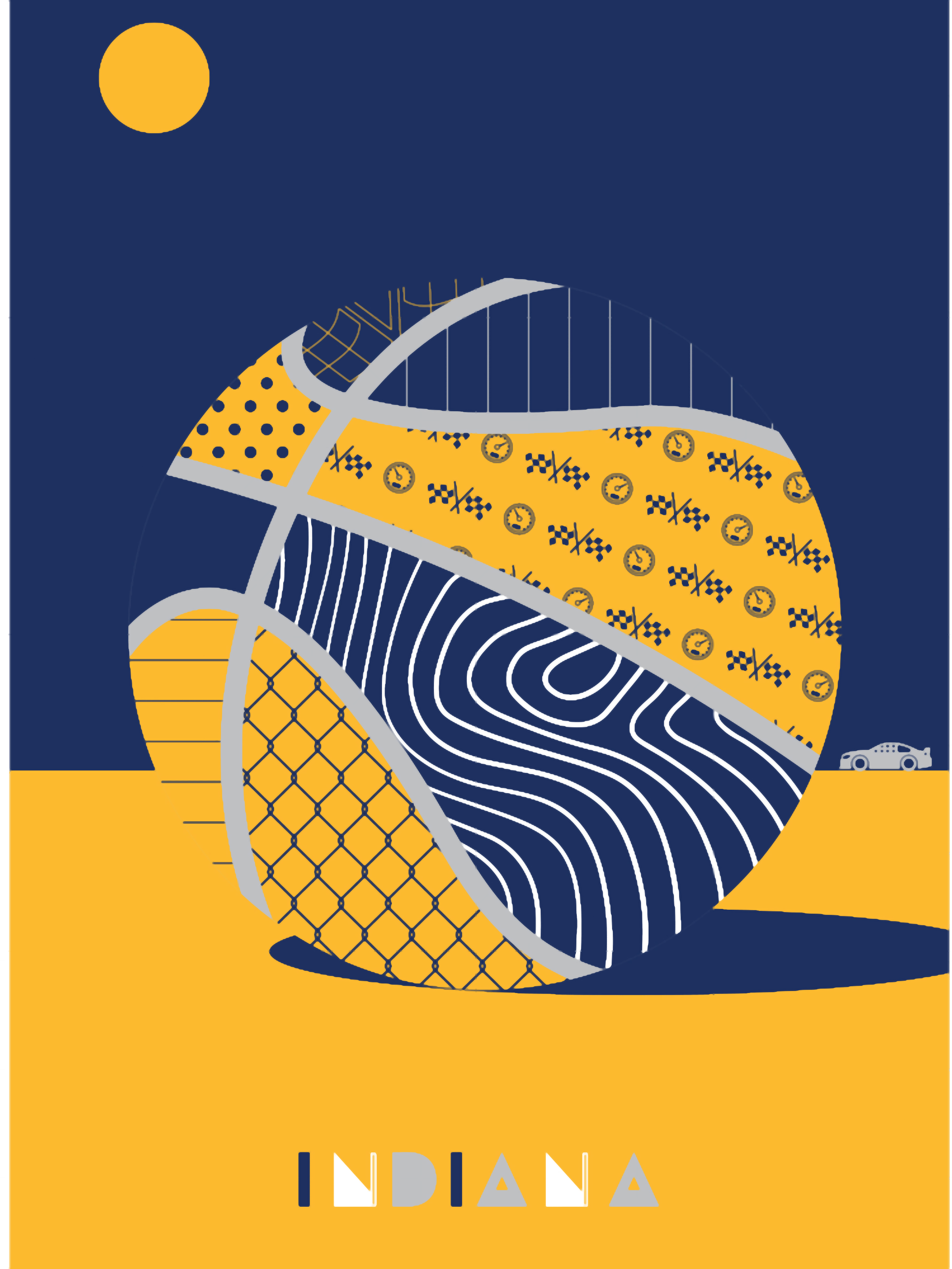 Indiana NBA Fan Art | Inspire Uplift