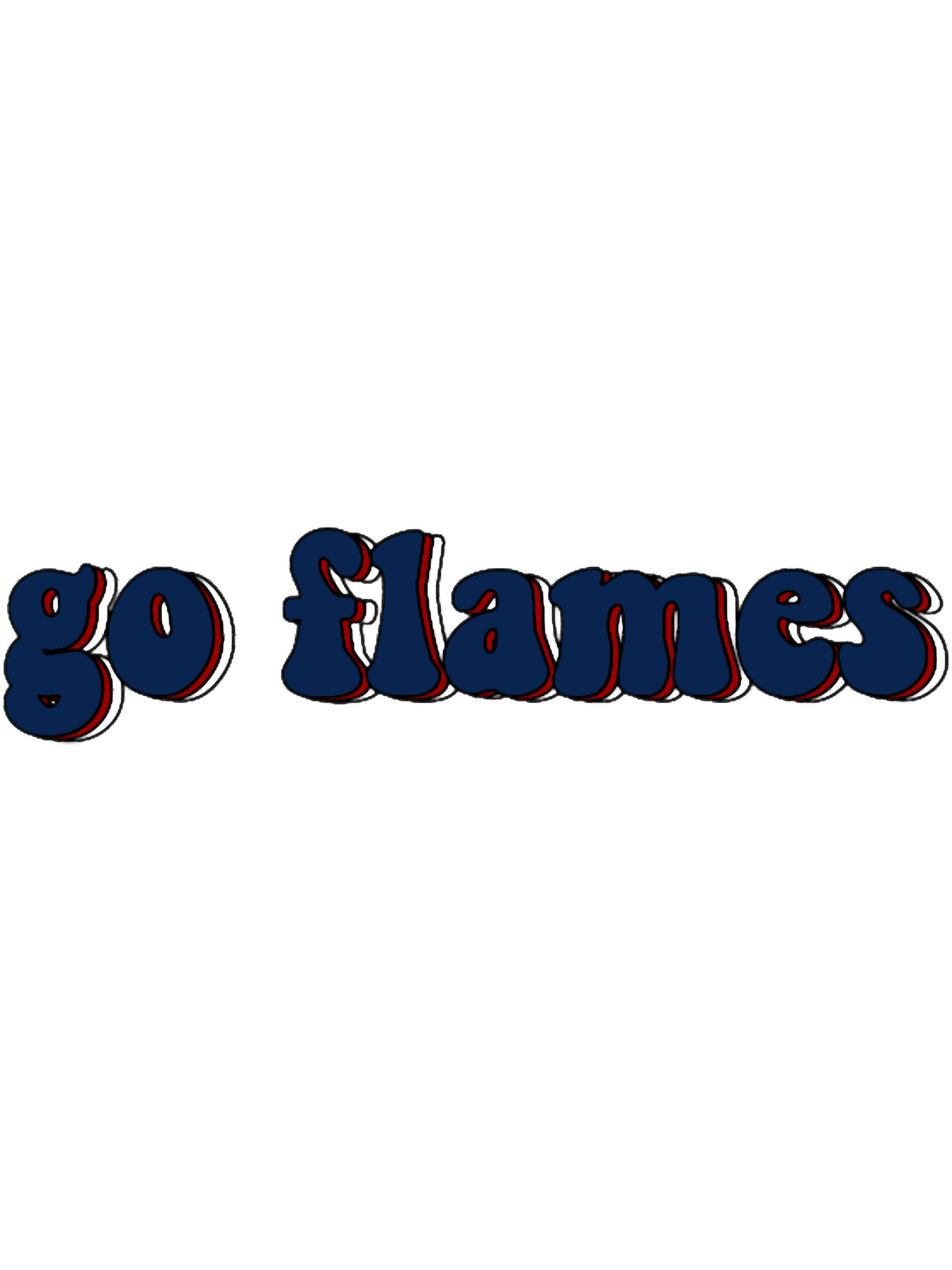 Blue Triple Go Flames | Inspire Uplift