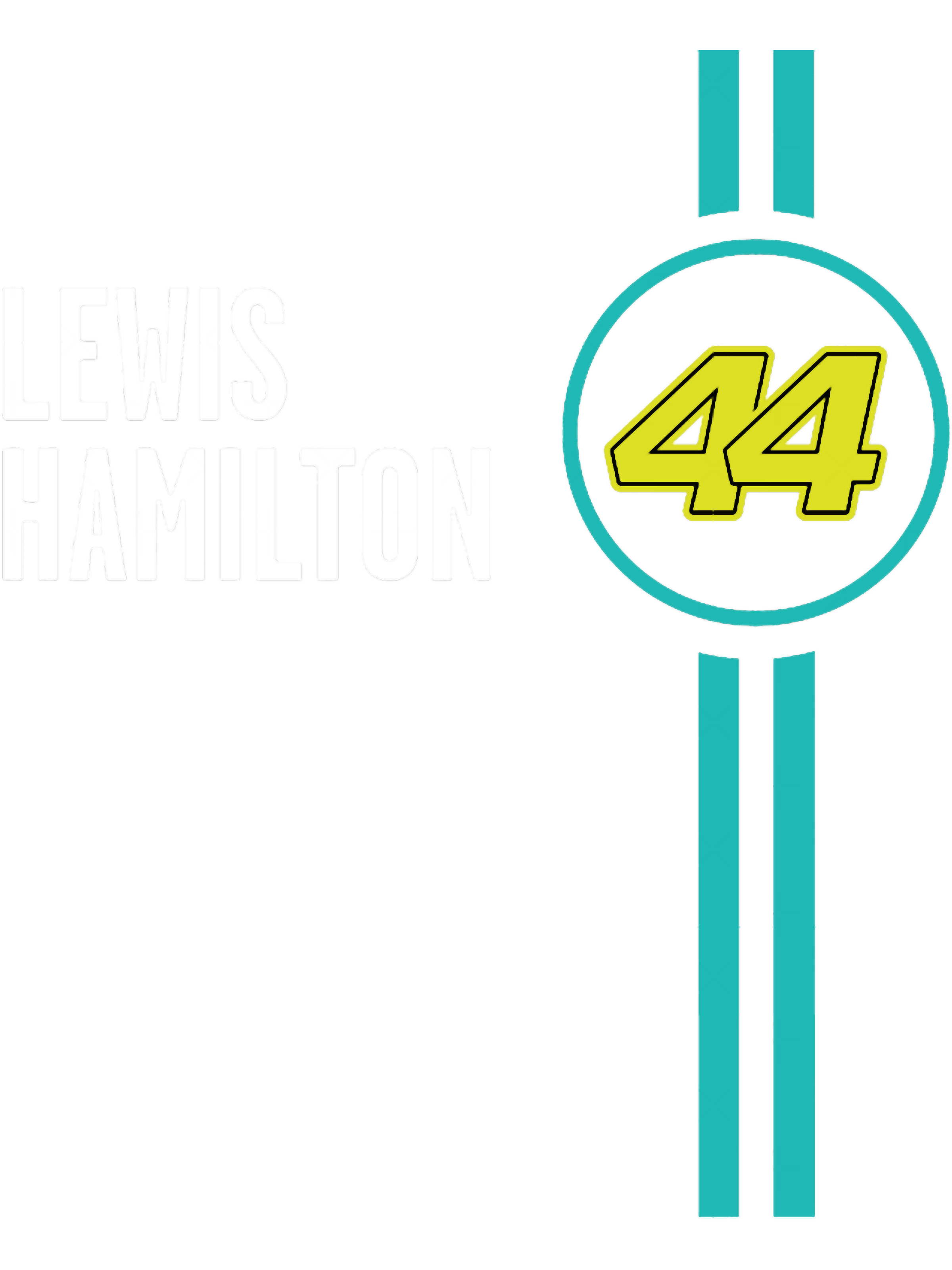 Lewis Hamilton 44 Mercedes Formula OneClassic | Inspire Uplift
