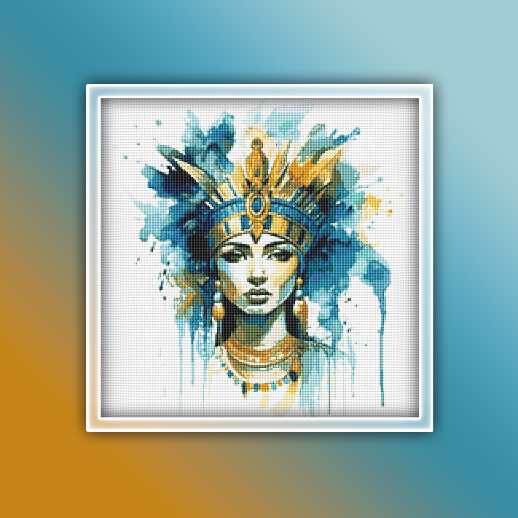 Cleopatra 2 Cross Stitch Pattern PDF Instant Download - Inspire Uplift