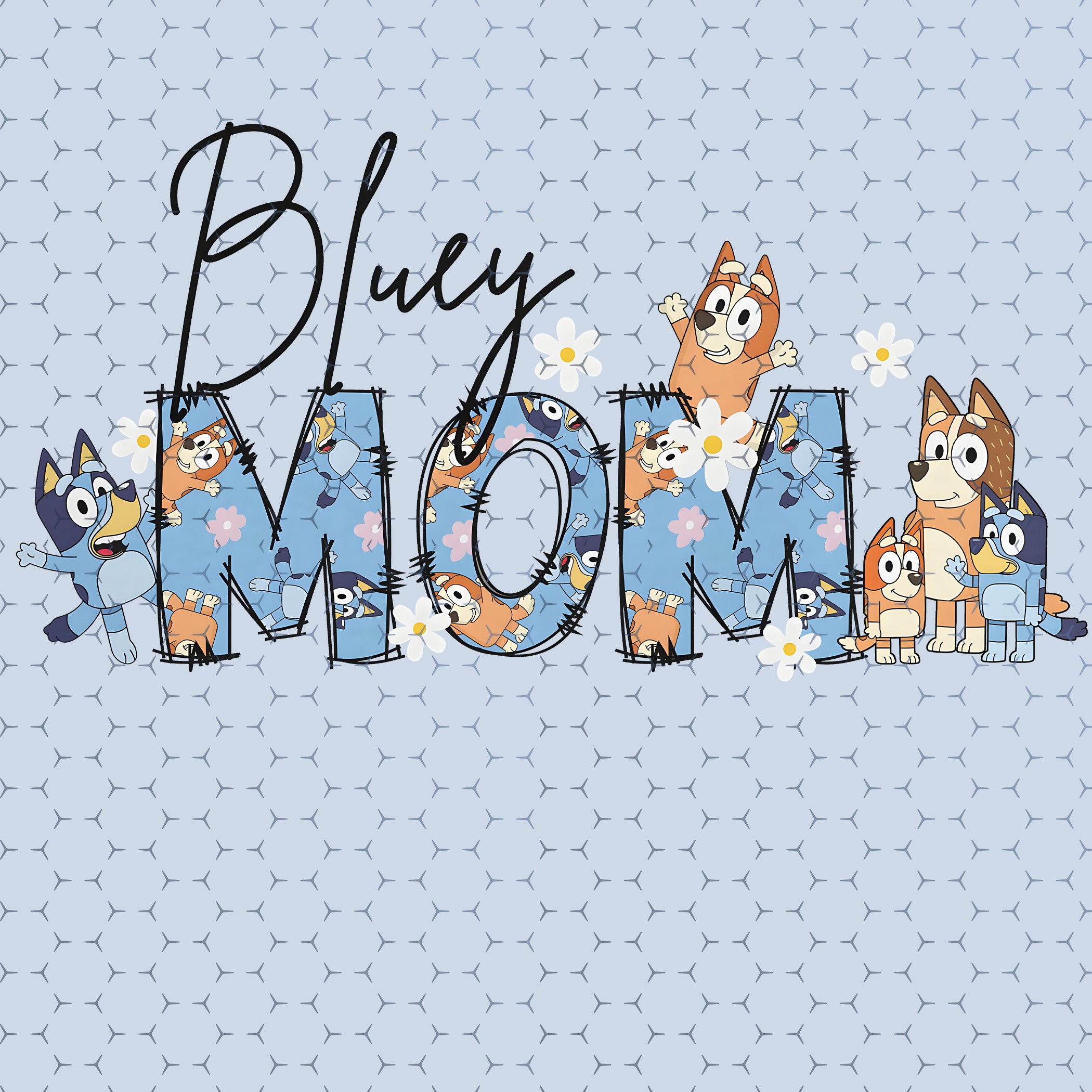 Bluey Mum Png, Bluey Mom Png | Inspire Uplift