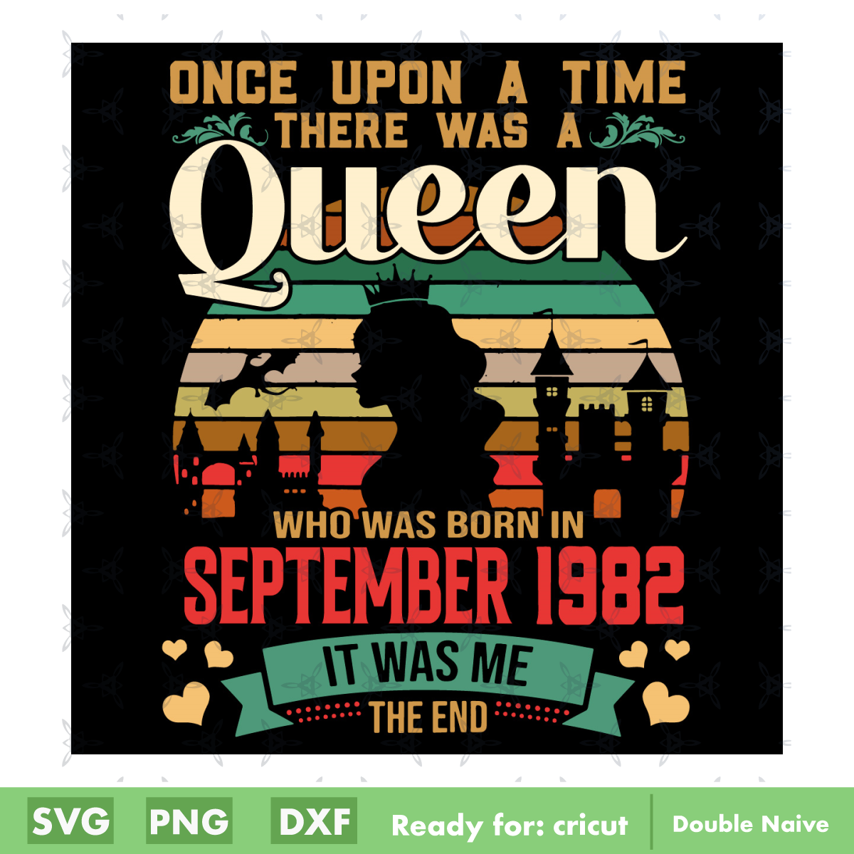 Happy Birthday Queen September 1982 Svg Digital File, Happy | Inspire ...
