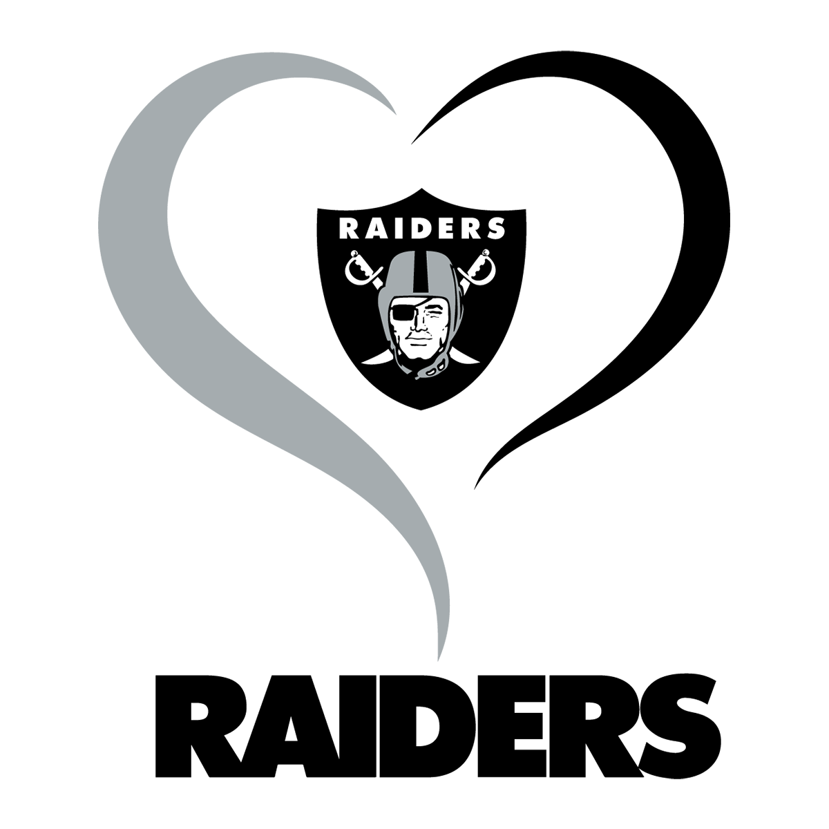 Love Las Vegas Raiders Svg TD13 | Inspire Uplift