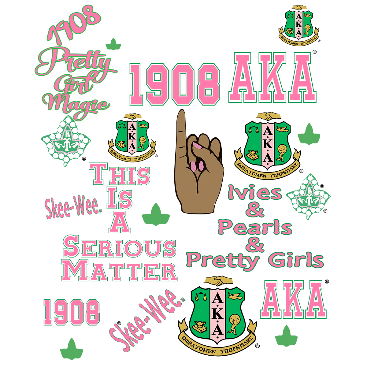 Alpha kappa alpha bundles svg, Sorority Svg | Inspire Uplift