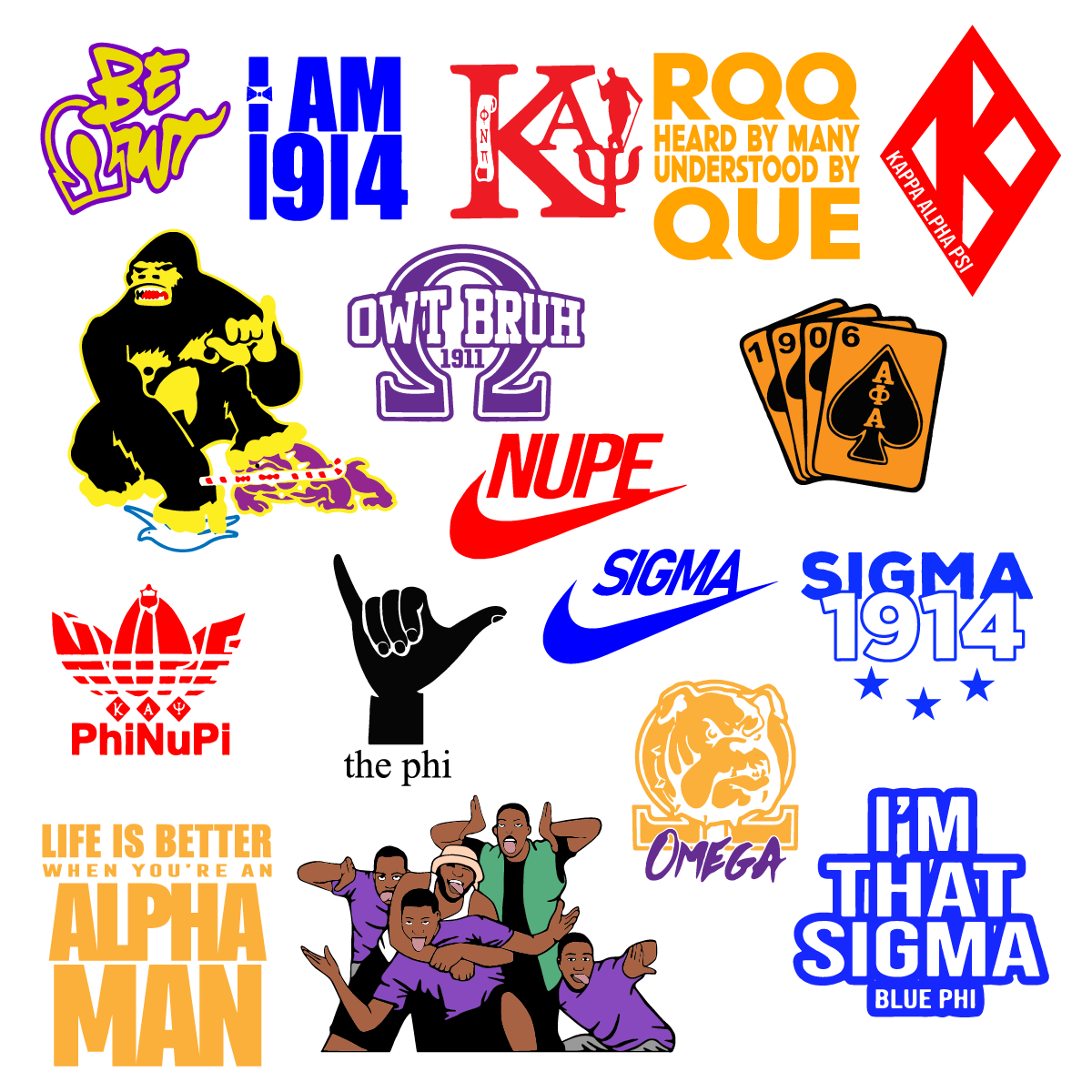 Alpha Phi Alpha bundles svg, Sorority Svg | Inspire Uplift